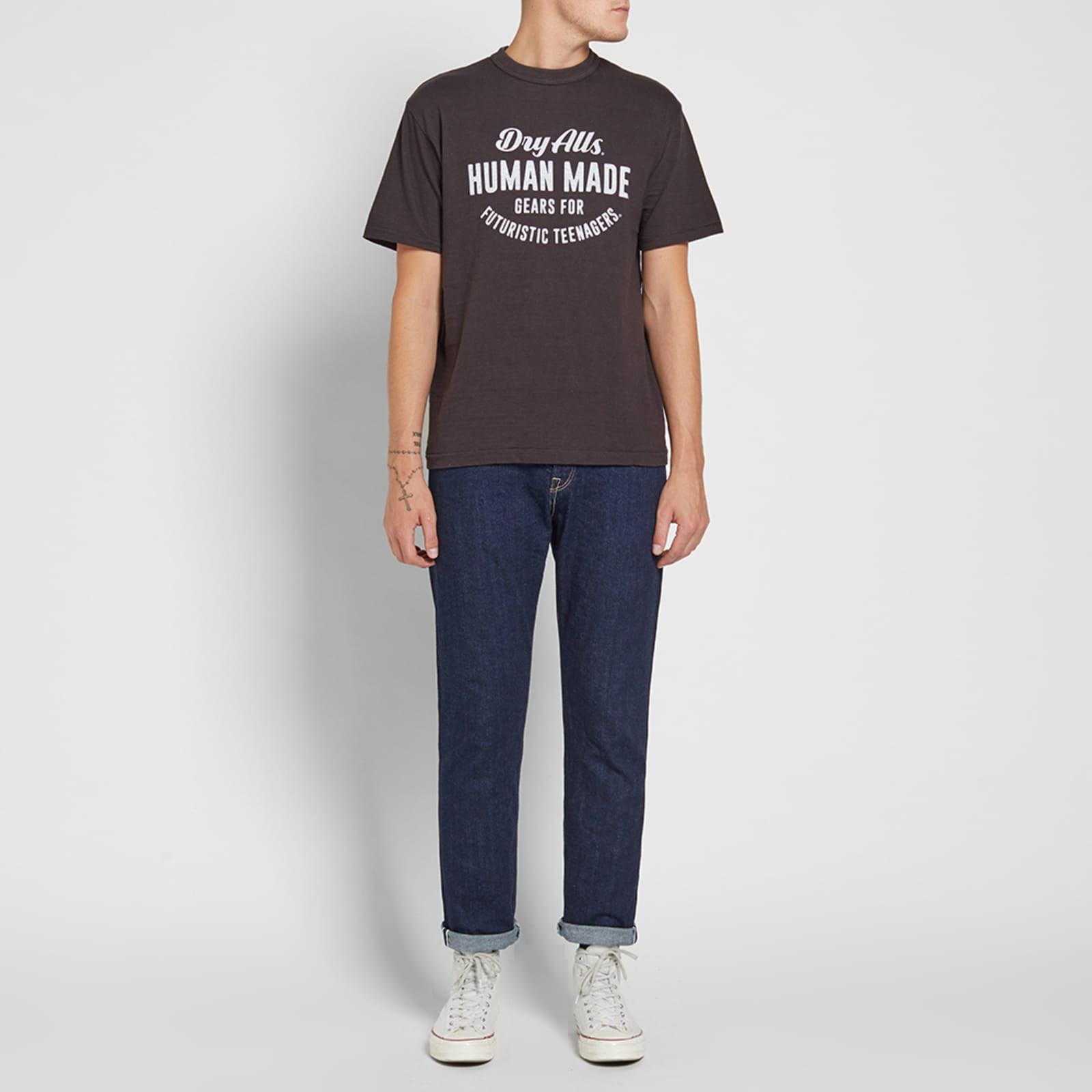 Human Made Futuristic Teenagers Tee Black | END.