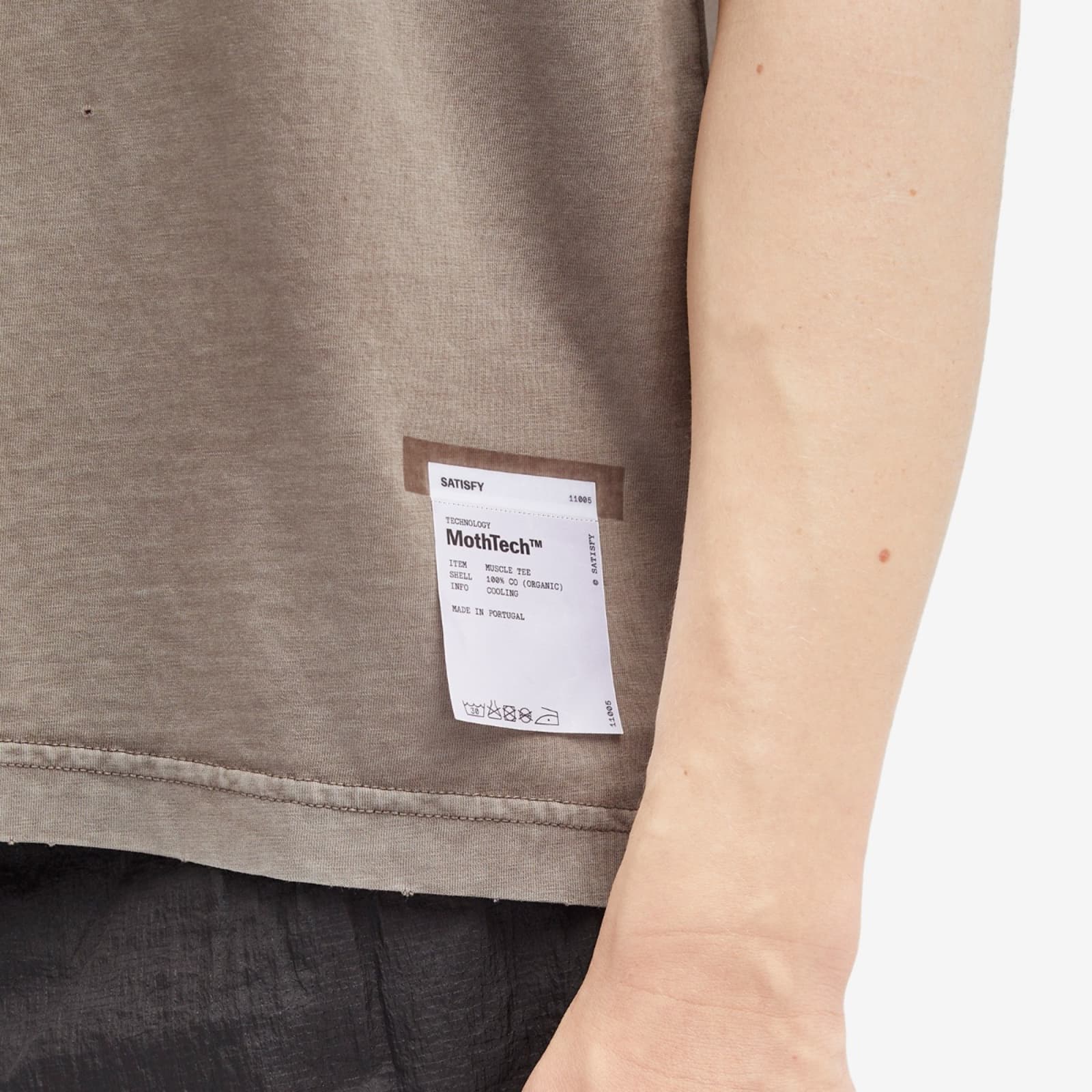 Satisfy MothTech Muscle T-Shirt Aged Falcon | END. (CA)