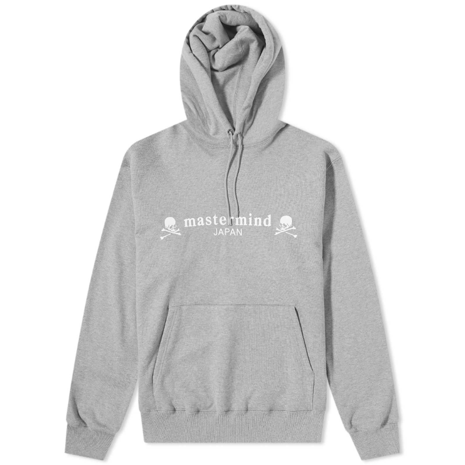 mastermind JAPAN Logo Skull Hoodie TopGrey | END. (GB)