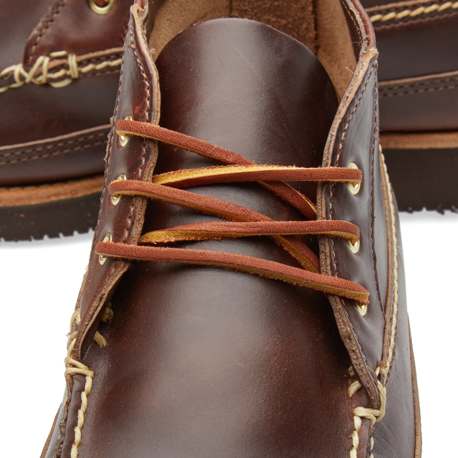 Oak Street Bootmakers Vibram Sole Trapper Boot Brown Chromexcel | END. (AT)