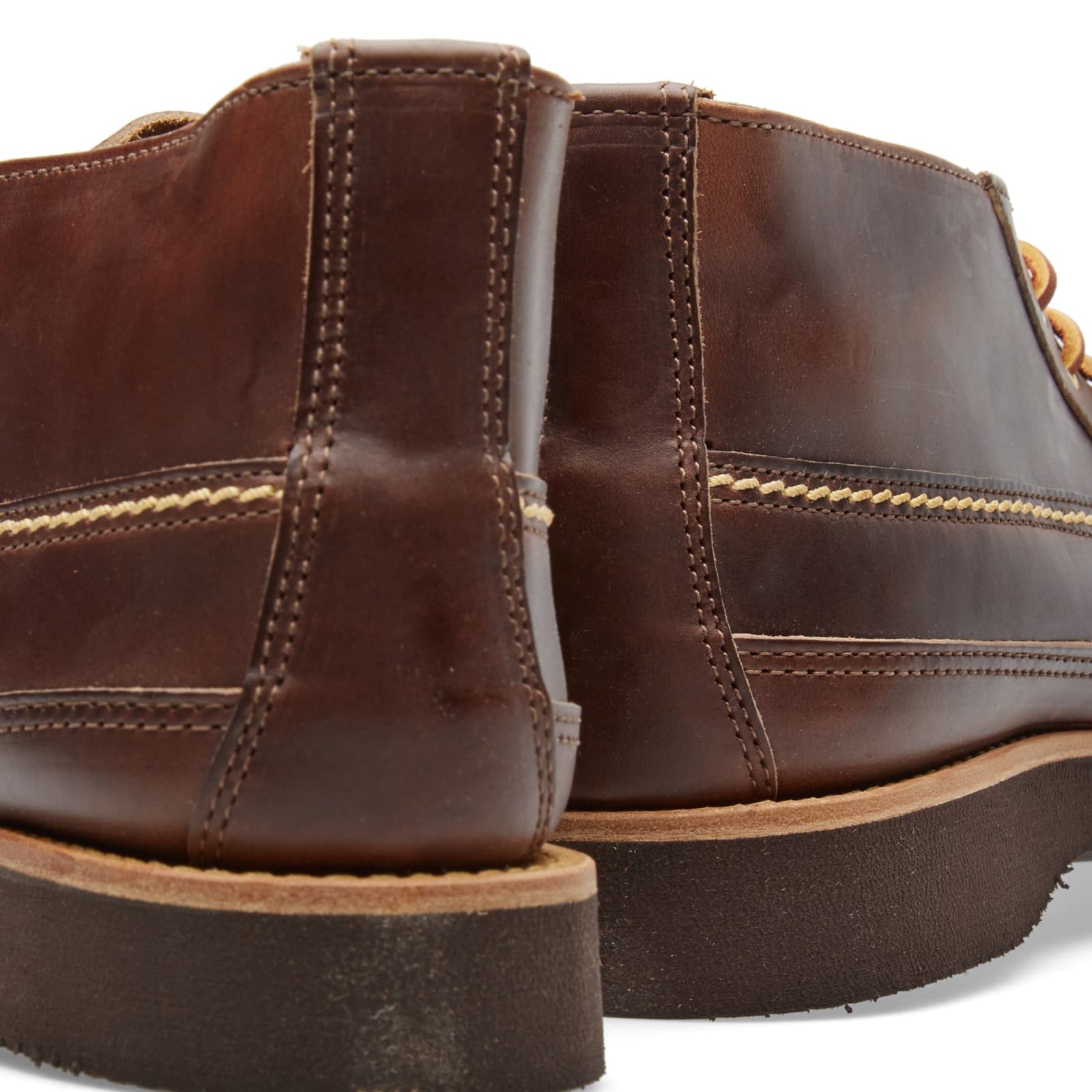 Oak Street Bootmakers Vibram Sole Trapper Boot Brown Chromexcel | END. (AT)