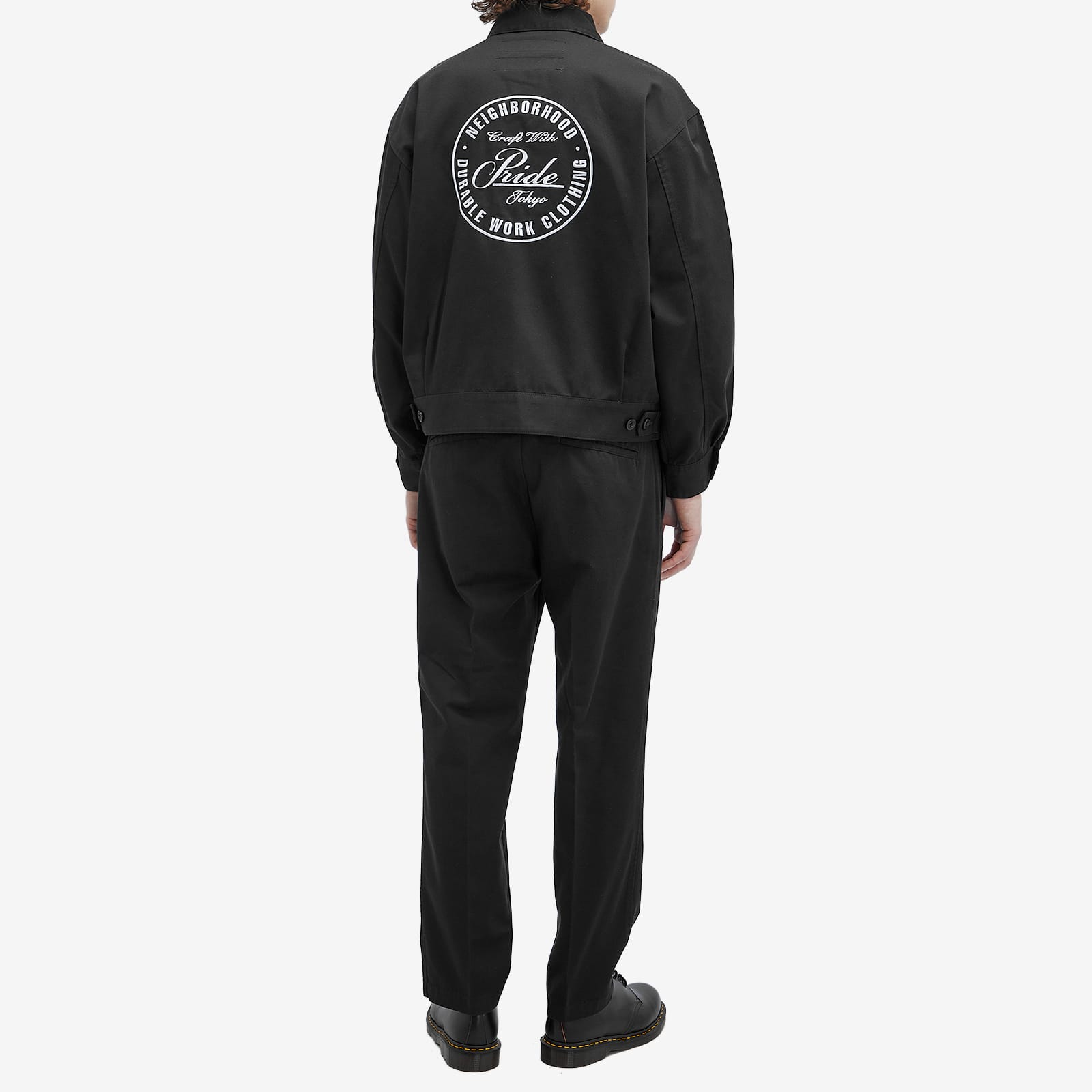 Neighborhood x Dickies Zip Work Jacket Black | END. (CA)