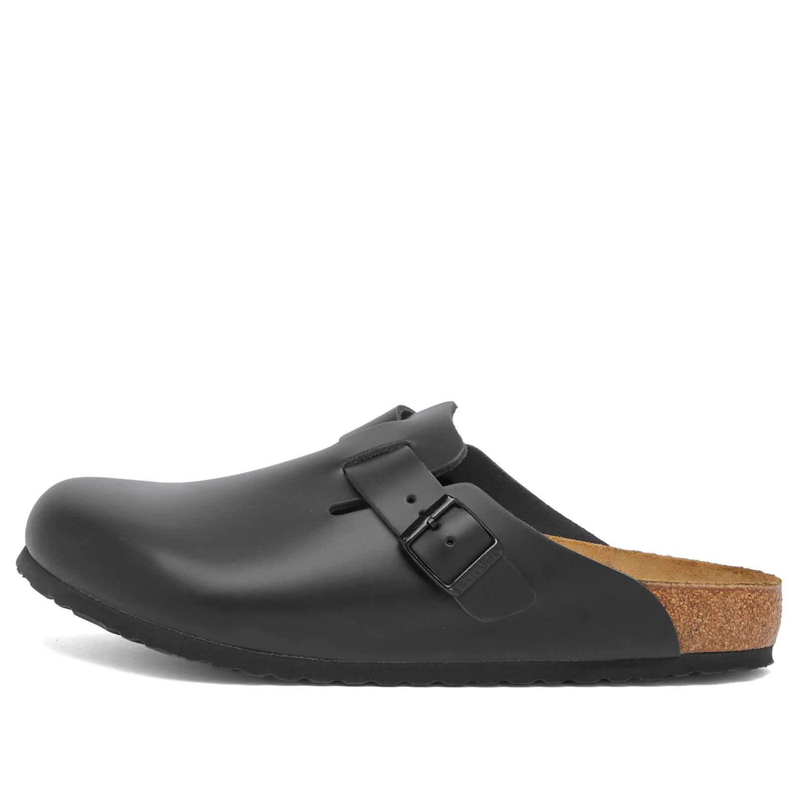 Birkenstock Boston Black Smooth Leather | END. (US)