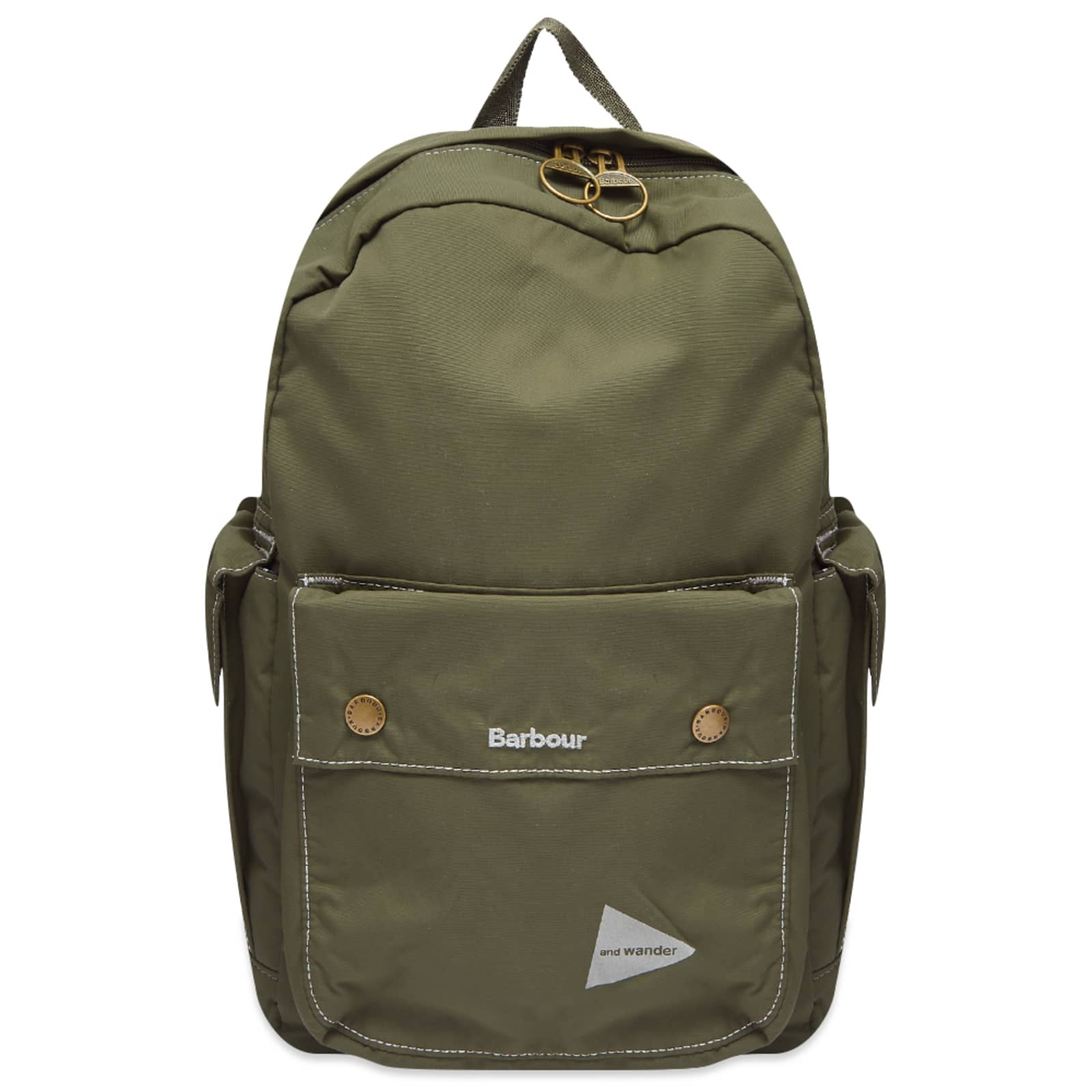 Barbour x and wander Backpack Khaki | END. (US)