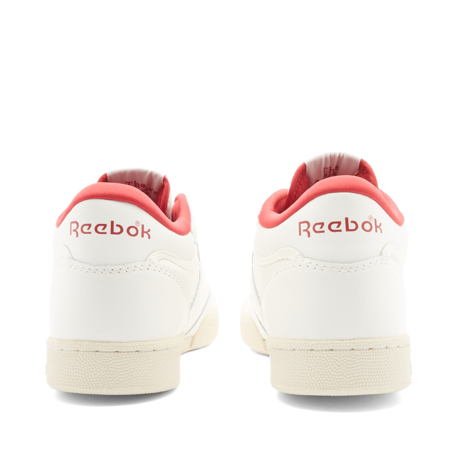 Reebok Club C Mid II Vintage Chalk, Alabaster & Flash Red | END. (US)