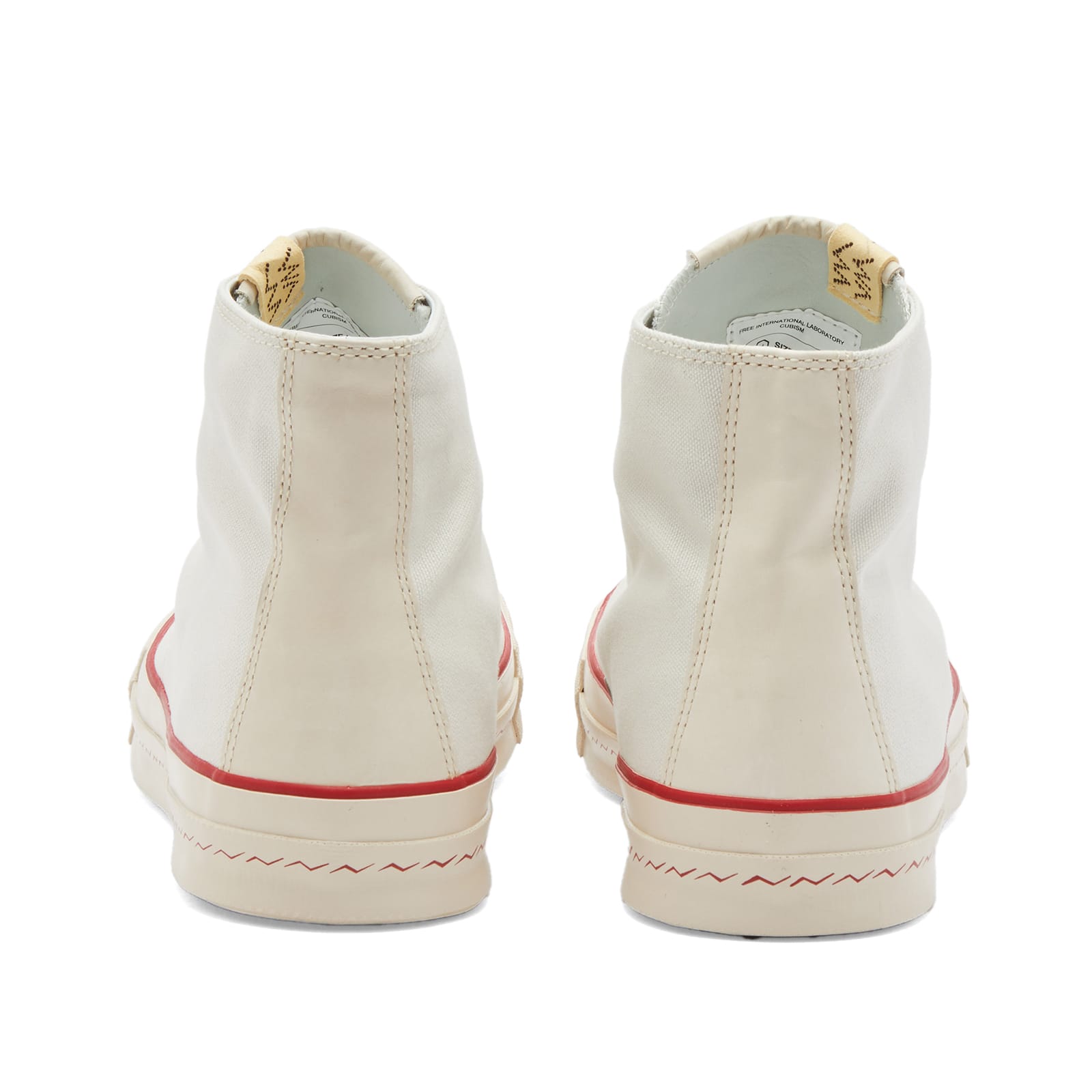 Visvim Skagway Hi Patten Sneakers Ivory | END. (US)