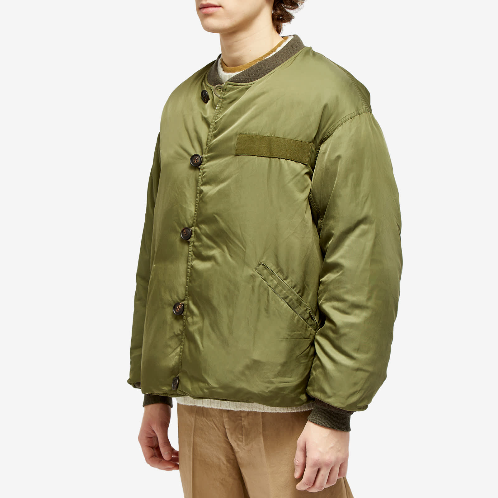 Visvim Corps Down Reversible Jacket Green | END. (GB)