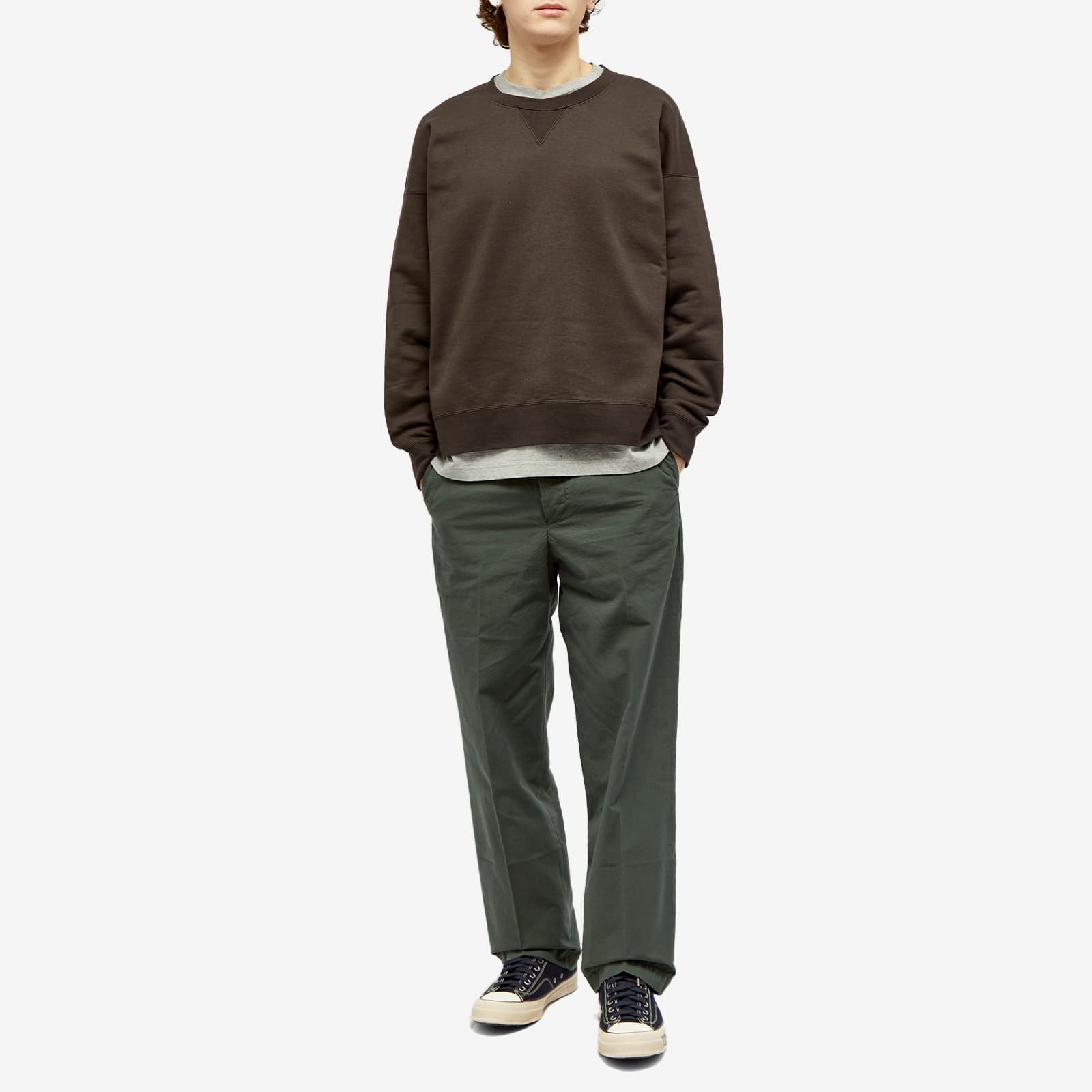 Visvim Ultimate Jumbo SB Sweat Black | END. (AU)