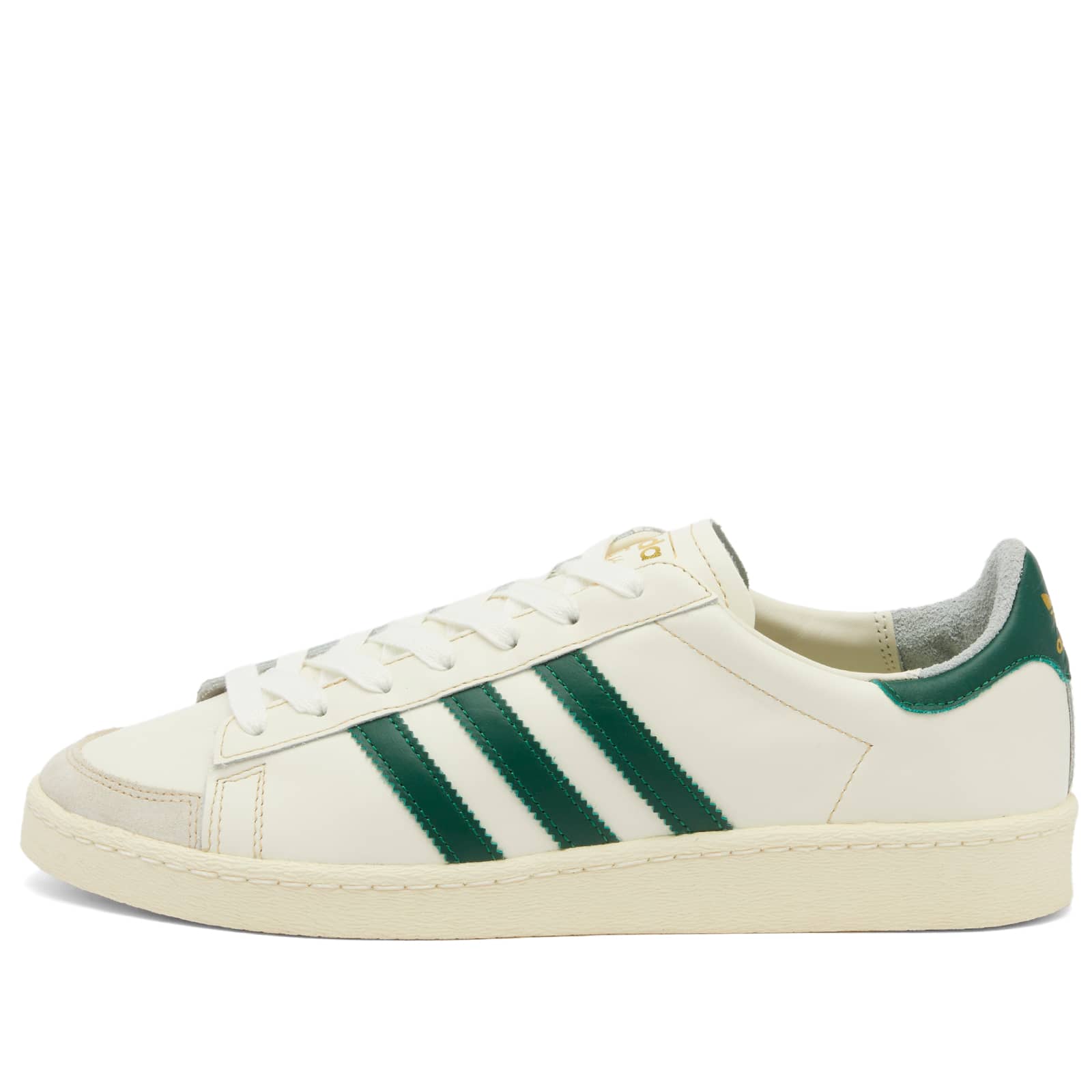 Adidas Jabbar Low Off White, Dark Green & Cream White | END. (US)