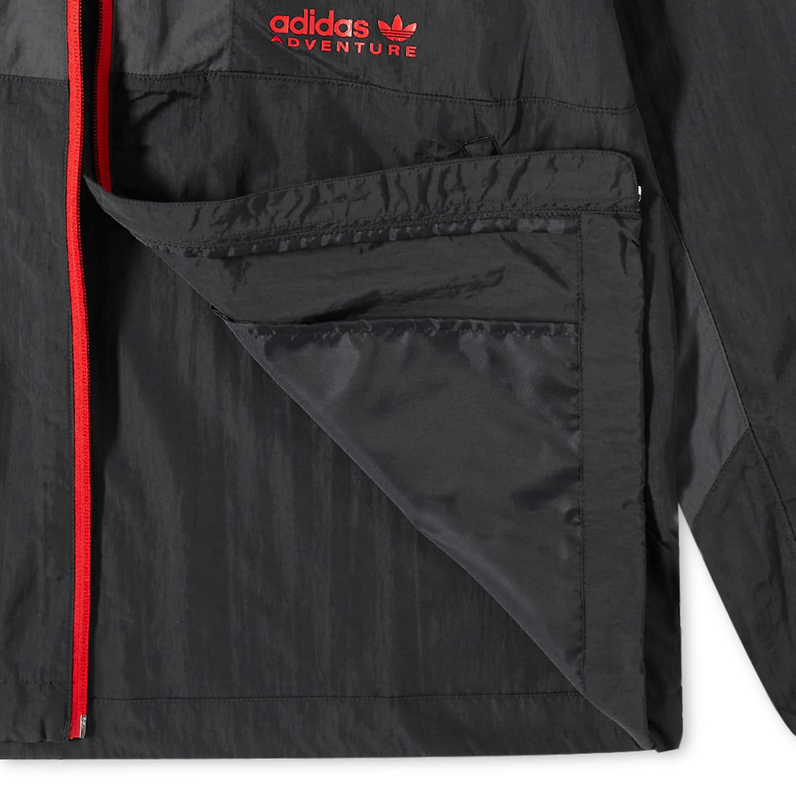 Adidas Adventure Block Windbreaker Black | END. (US)
