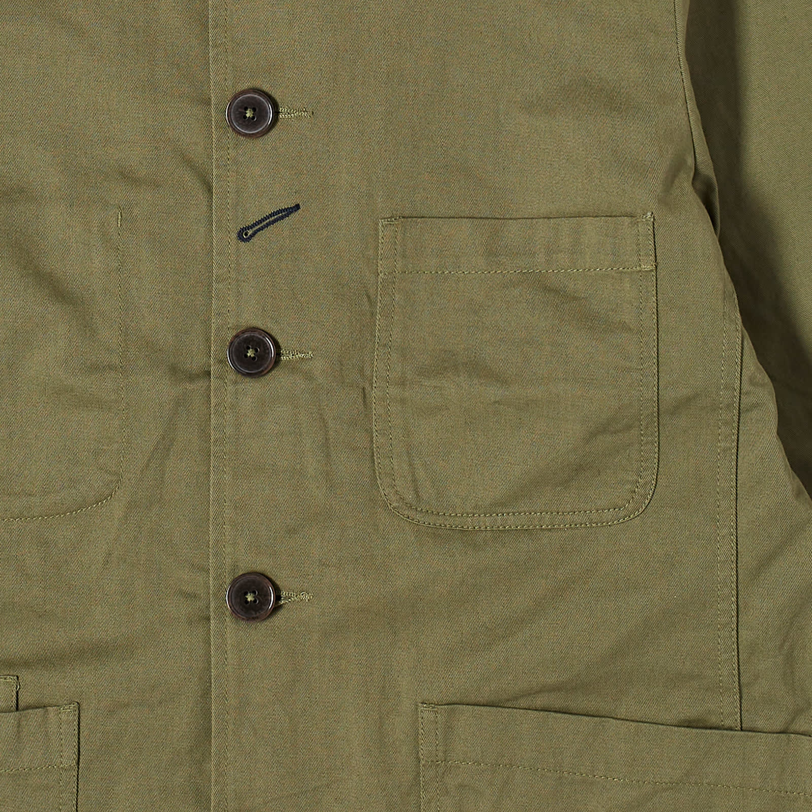 Universal Works Bakers Jacket Light Olive | END.