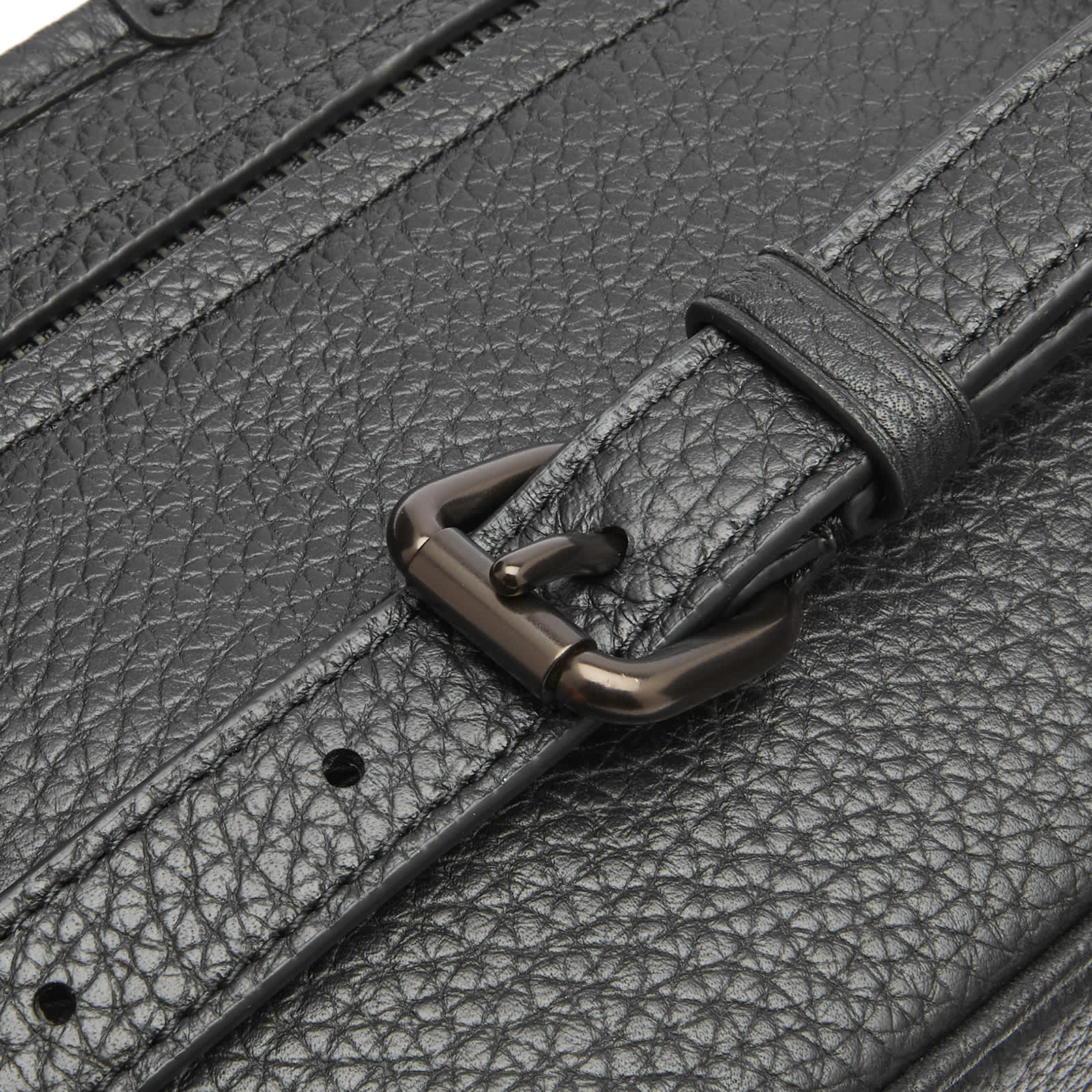 Coach Beck Pebble Leather Slim Crossbody Bag Black | END. (US)