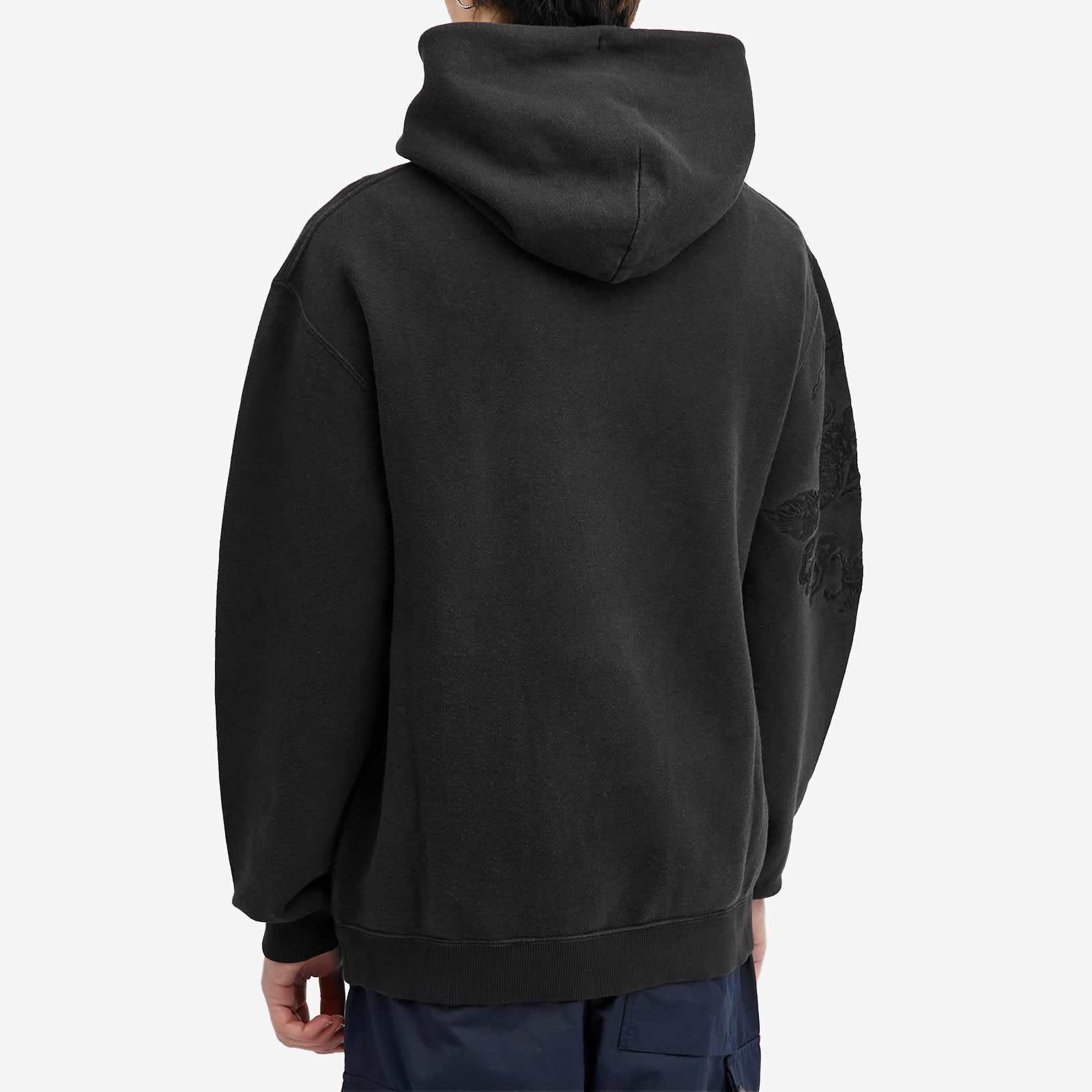 Maharishi 30th Anniversary Dragon Embroided Hoodie Black | END. (HK)