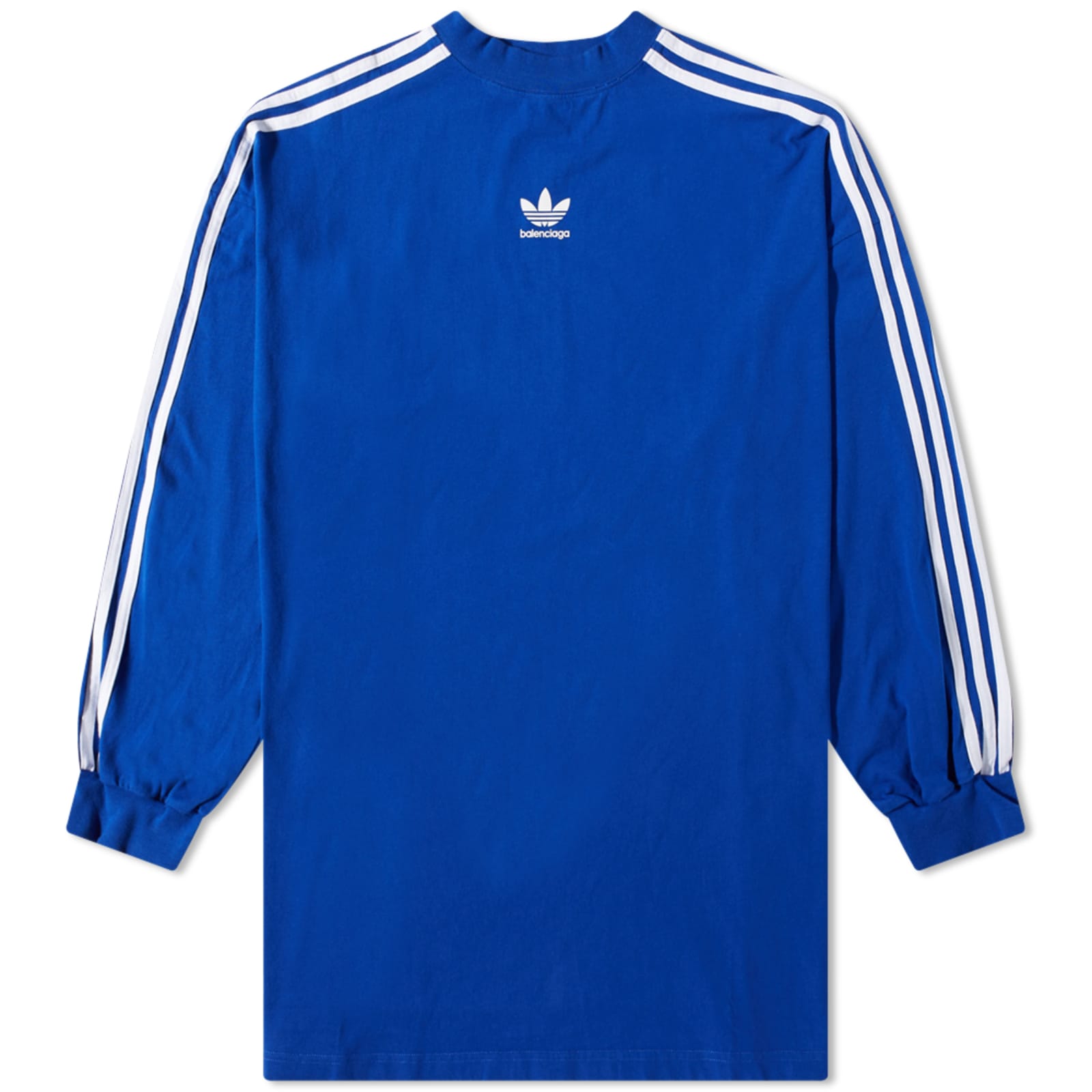 Balenciaga x Adidas Oversized T-Shirt Blue & White | END. (US)