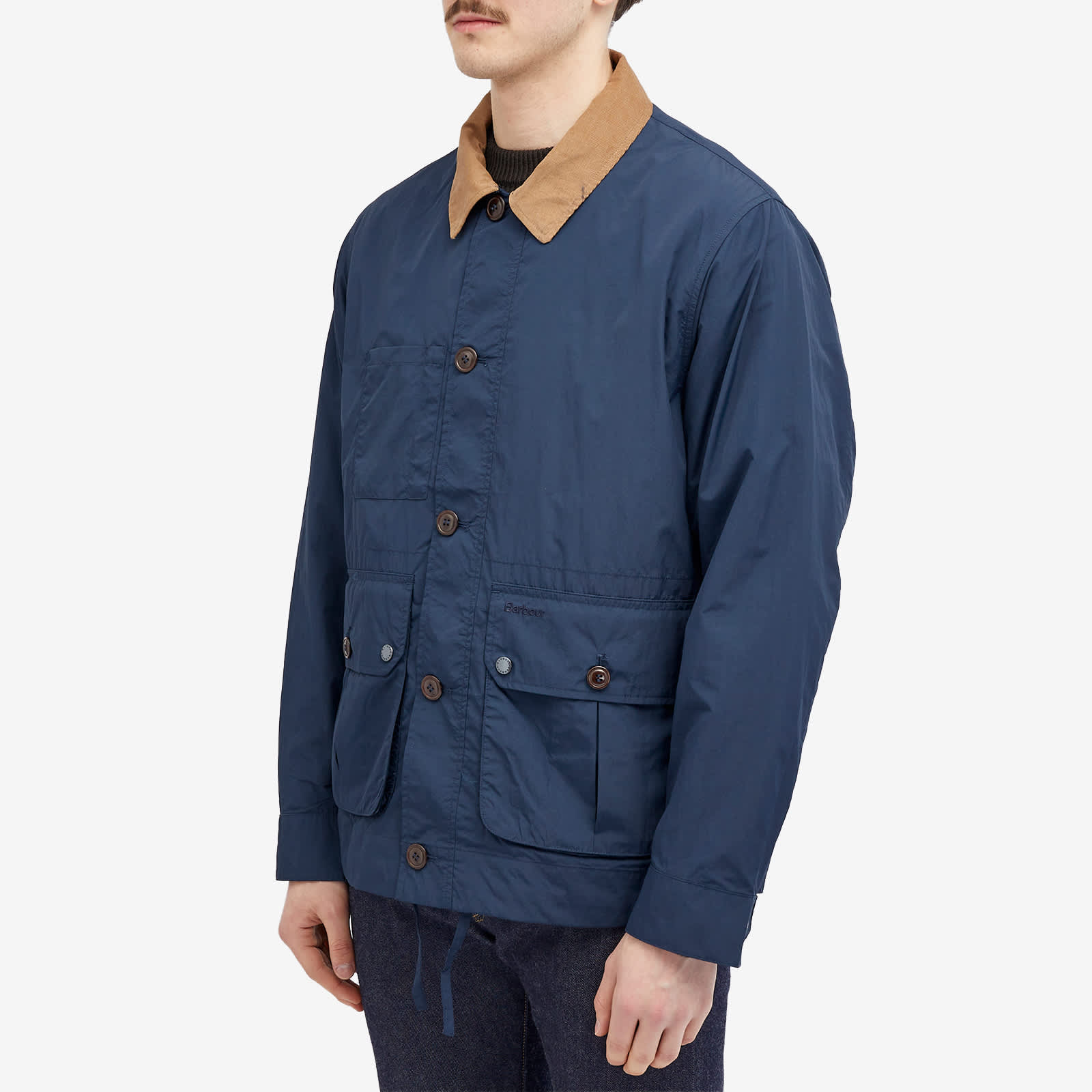 Barbour Heritage + Denby Casual Jacket Navy | END. (GB)