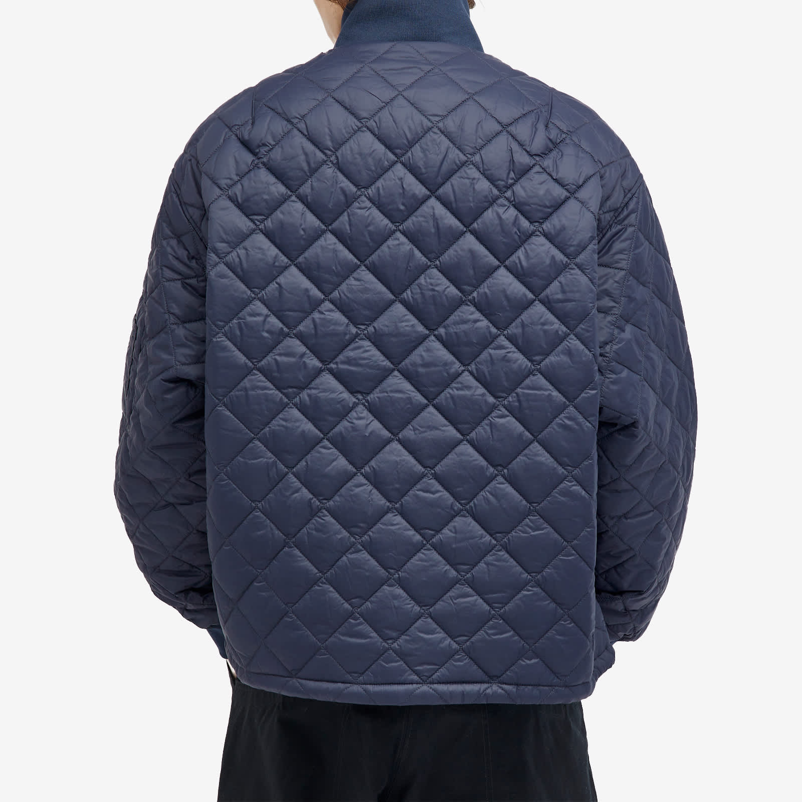 Barbour Heritage + Flyer Field Quilt Jacket Navy | END. (US)