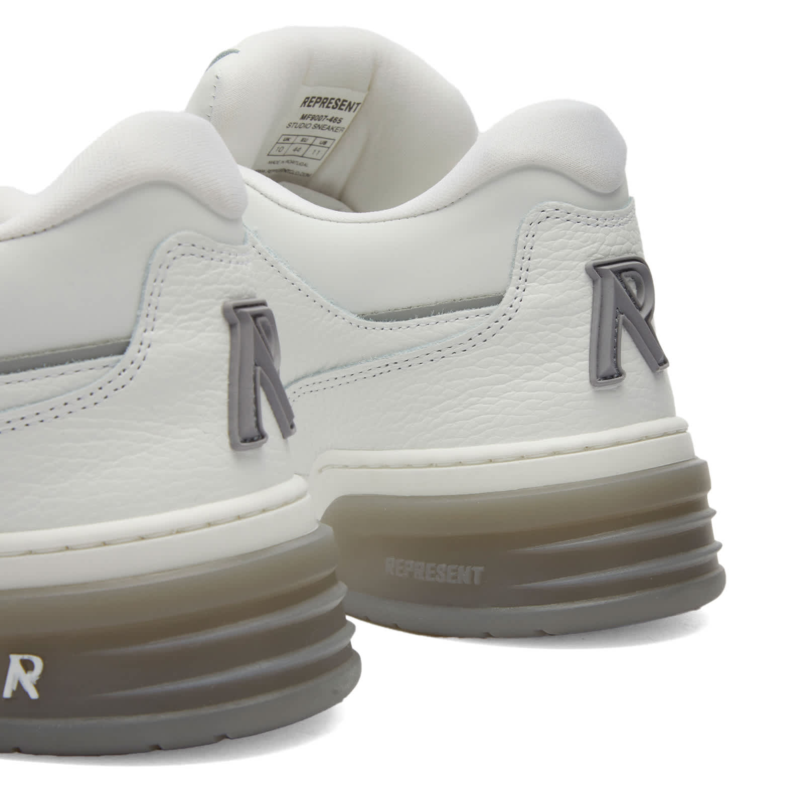 Represent Studio Sneaker White & Grey | END. (US)