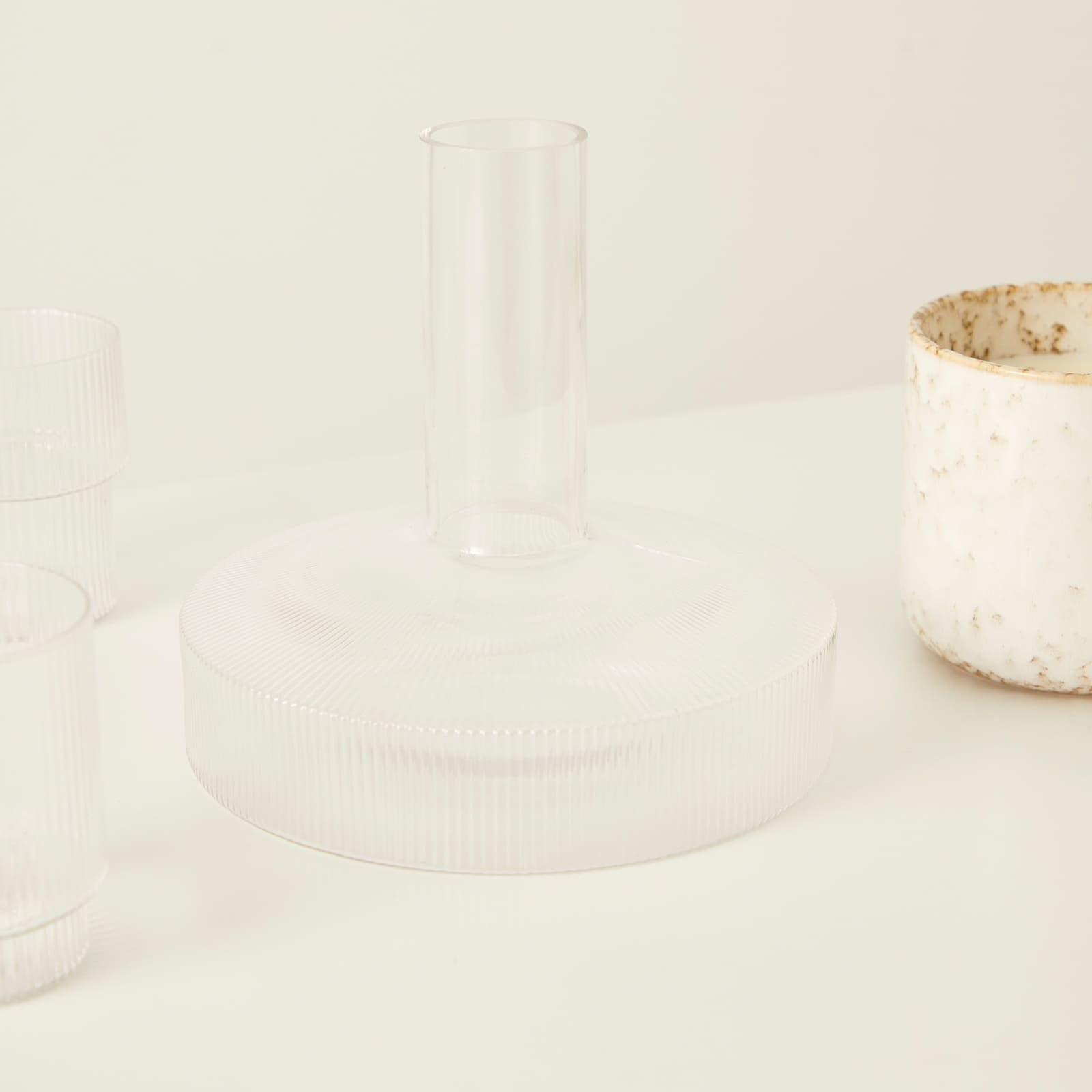 Ferm Living Ripple Wine Carafe Clear | END. (GB)