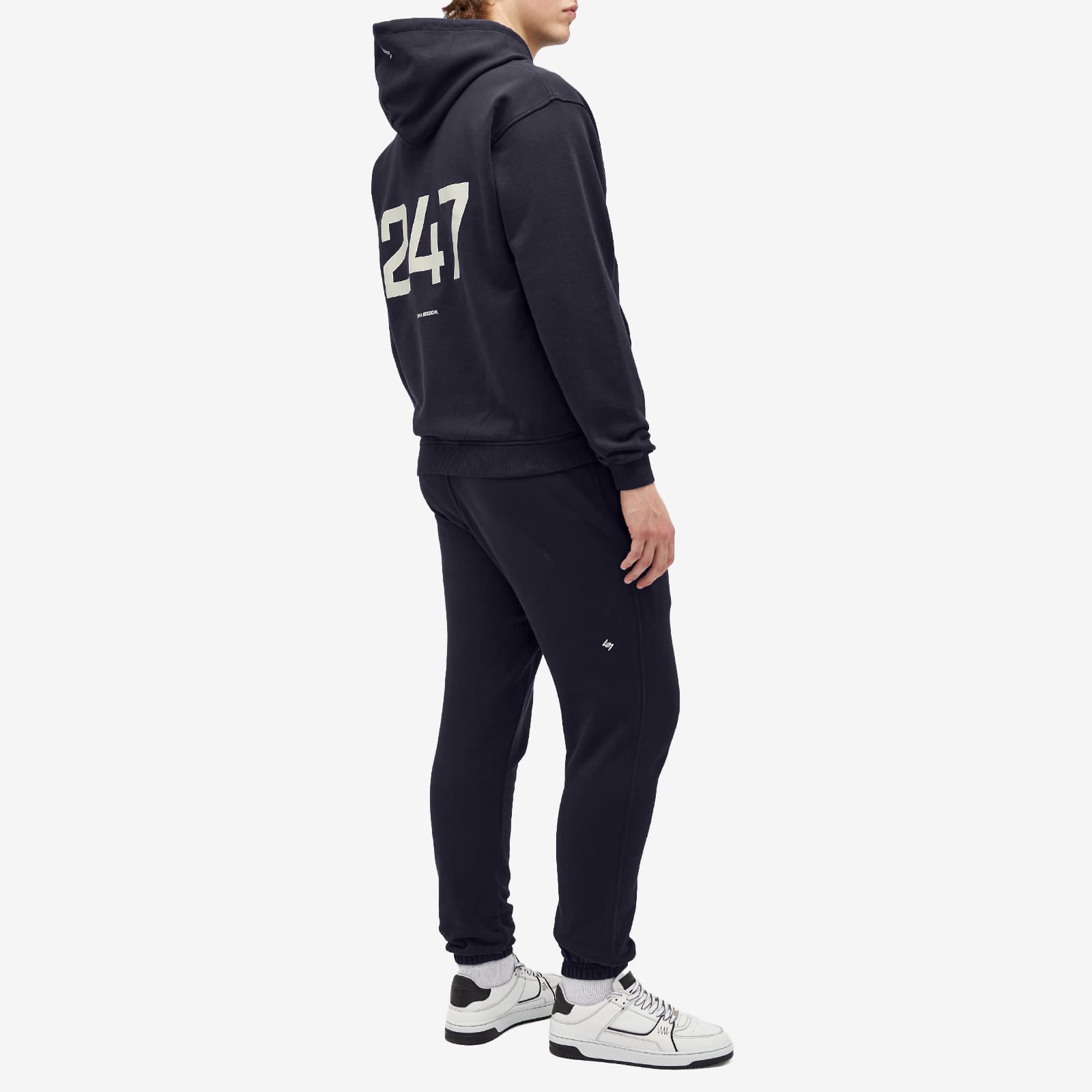 Represent 247 Oversized Hoodie Navy | END. (US)