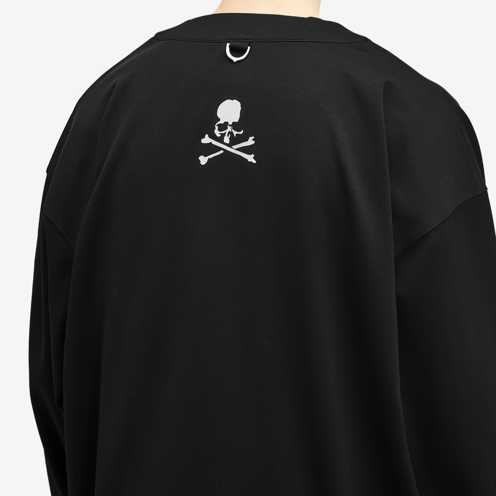 MASTERMIND WORLD Logo Jerey Cardigan Black | END. (HK)