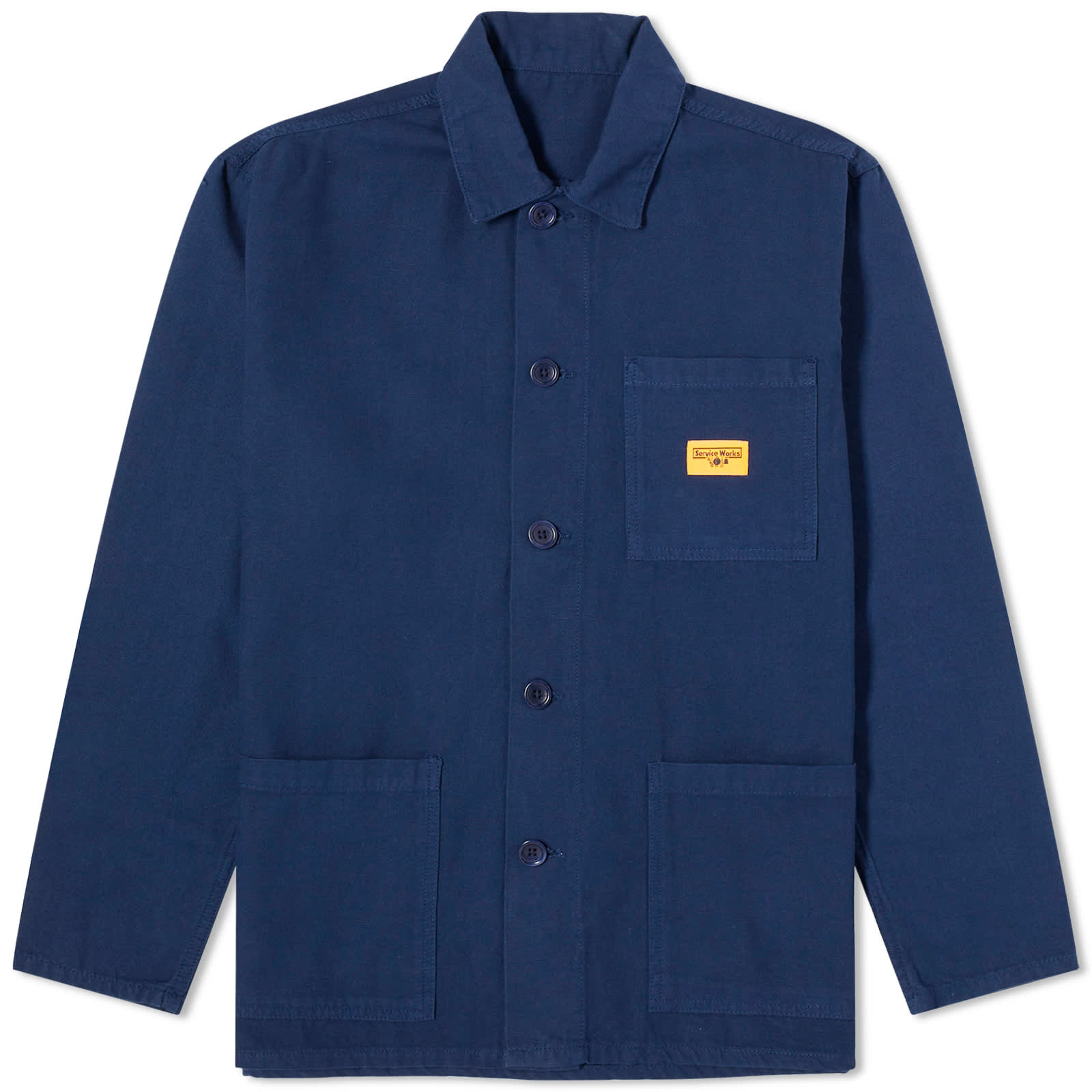 Service Works Canvas Coverall Jacket Navy | END. (HK)