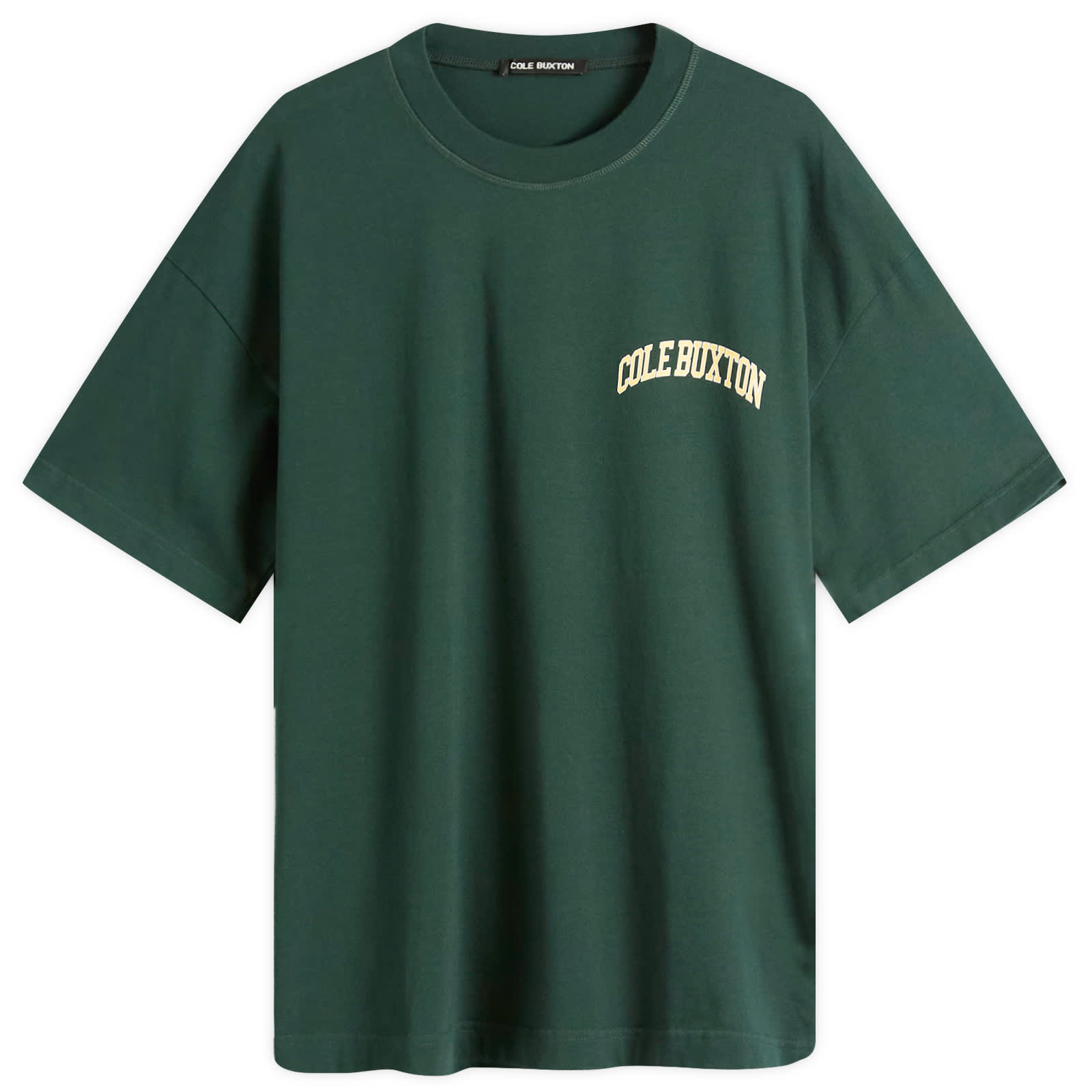 Cole Buxton Yellow Arc T-Shirt - Presented by END. Forest Green | END. (GB)