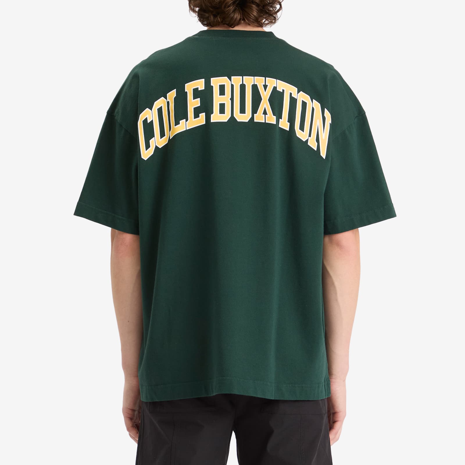 Cole Buxton Yellow Arc T-Shirt - Presented by END. Forest Green | END. (US)