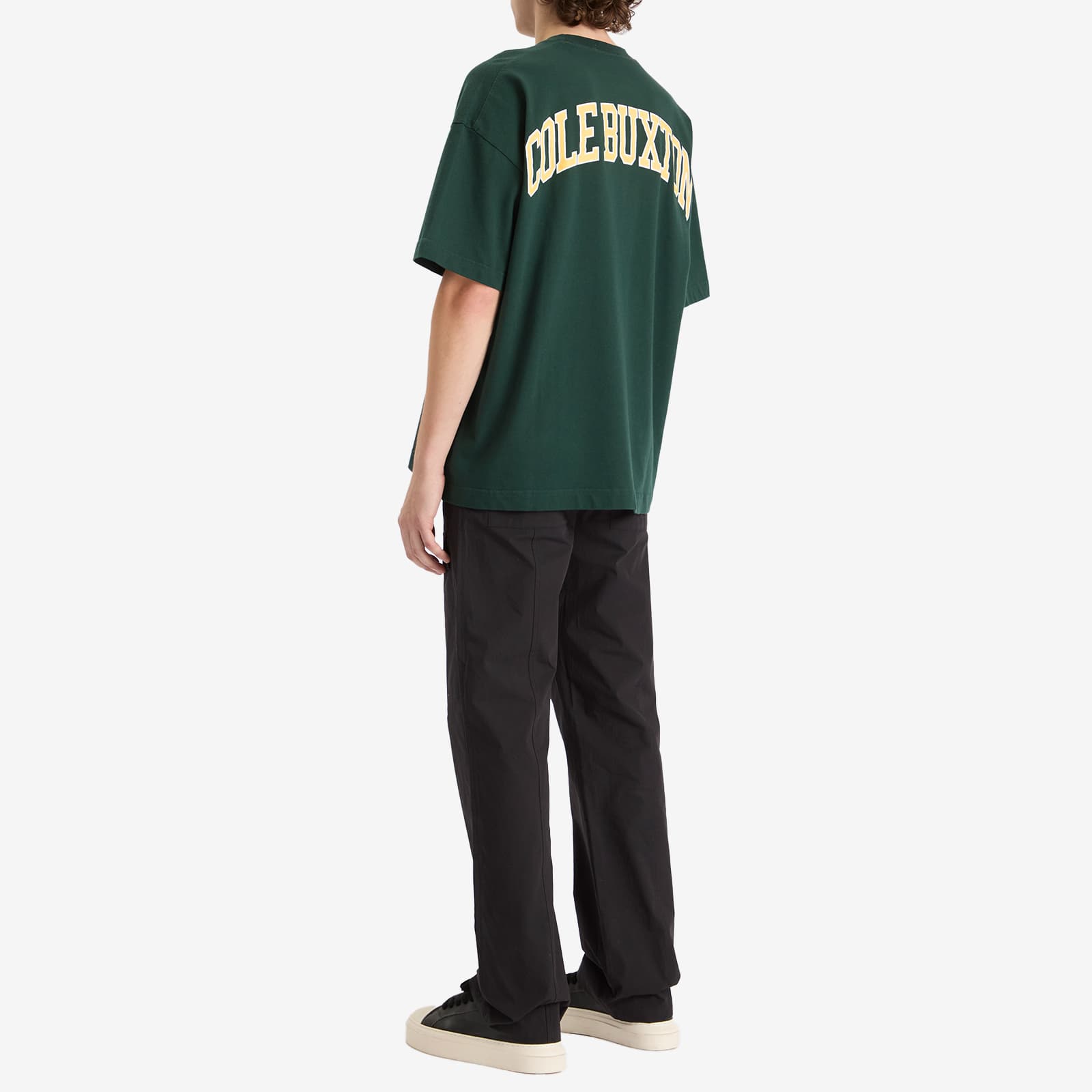 Cole Buxton Yellow Arc T-Shirt - Presented by END. Forest Green | END. (GB)