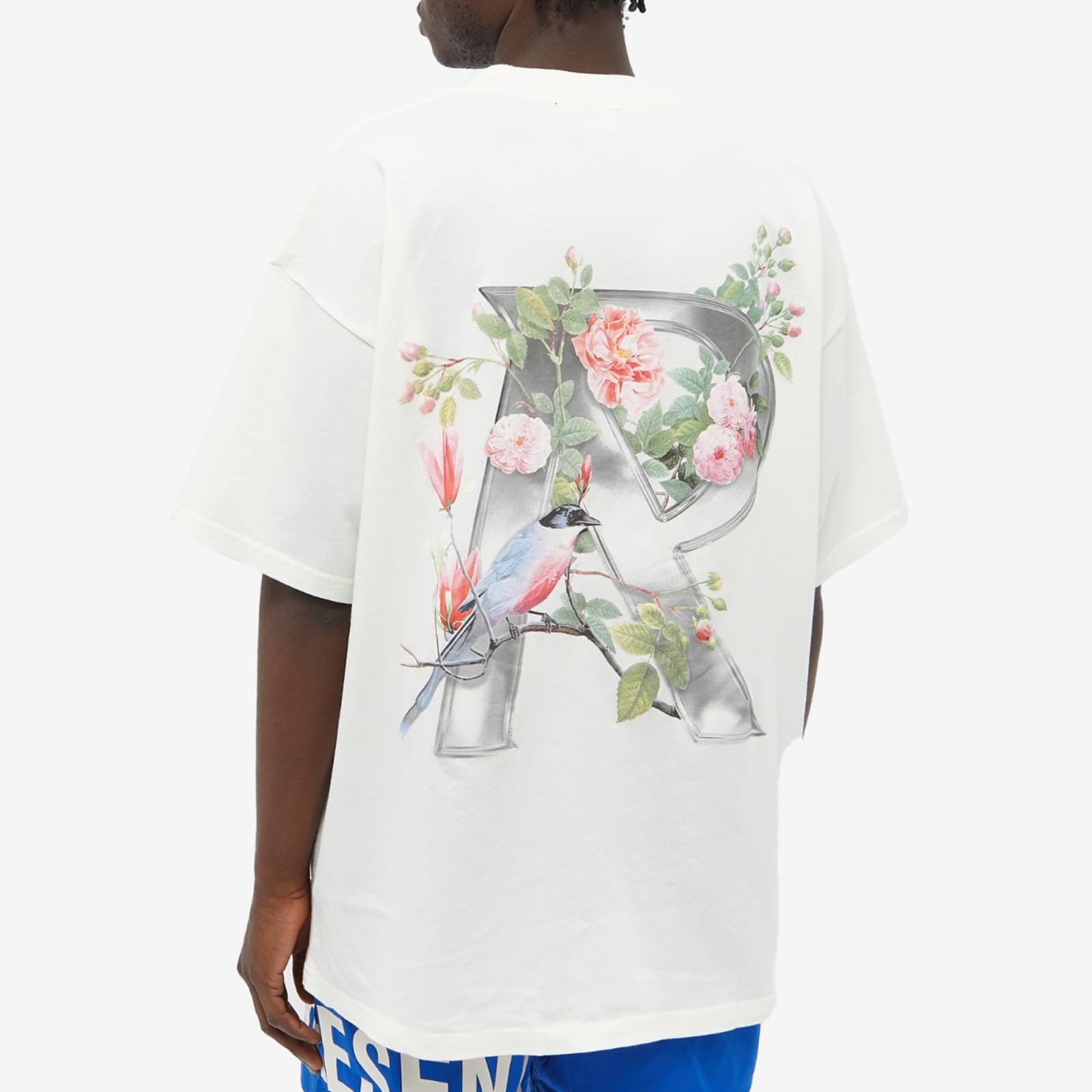 Represent Floral R T-Shirt White | END. (US)