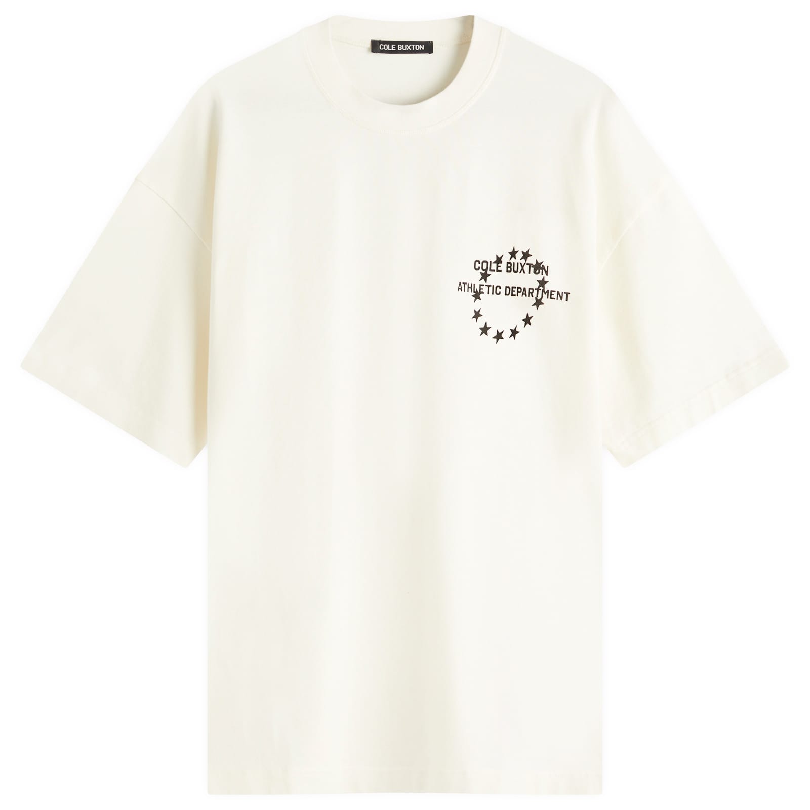 Cole Buxton Athletic Department T-Shirt Vintage White | END. (GB)