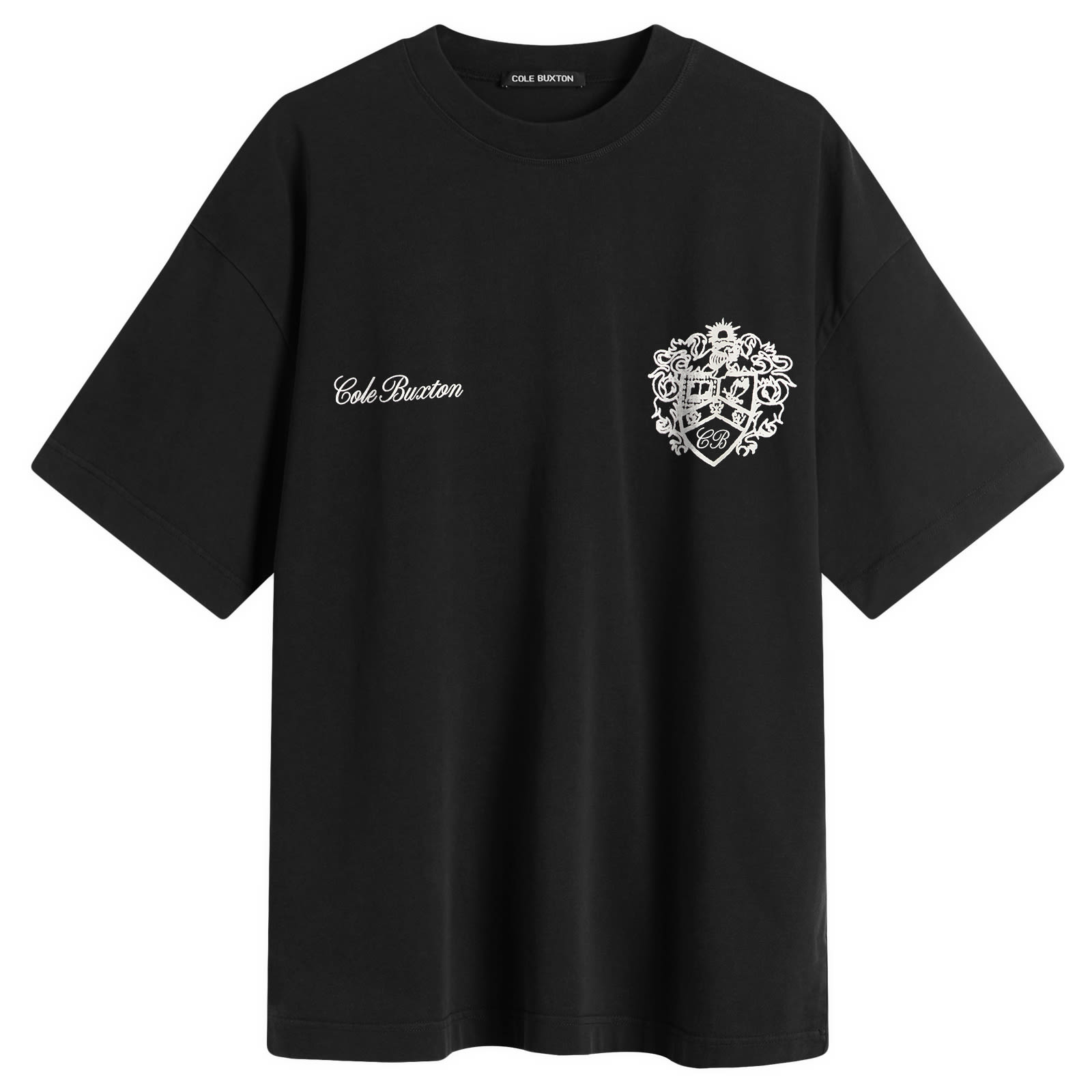 Cole Buxton Collegiate Crest T-Shirt Vintage Black | END. (GB)