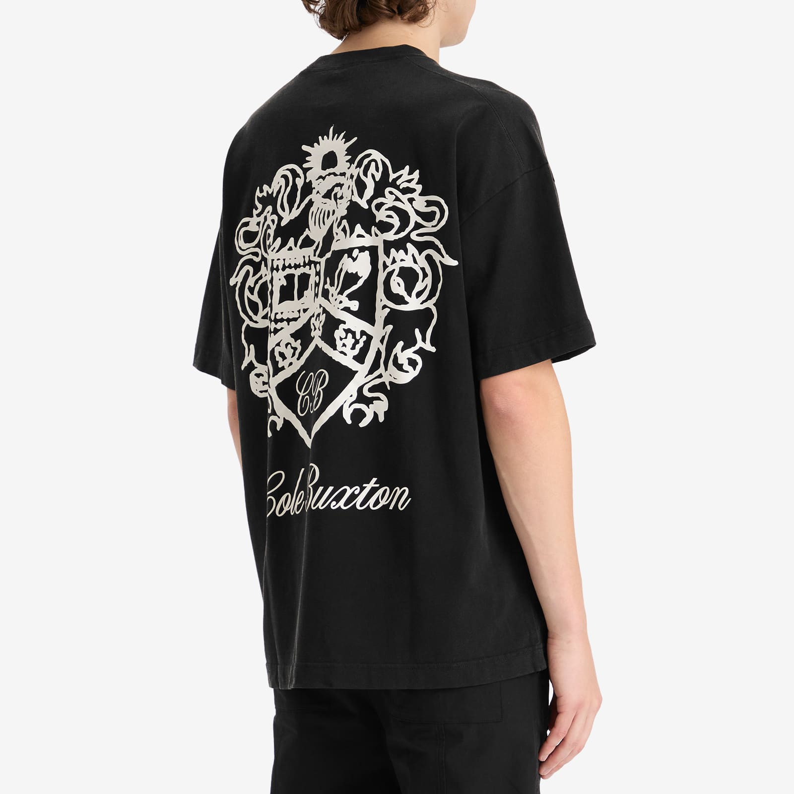 Cole Buxton Collegiate Crest T-Shirt Vintage Black | END. (GB)