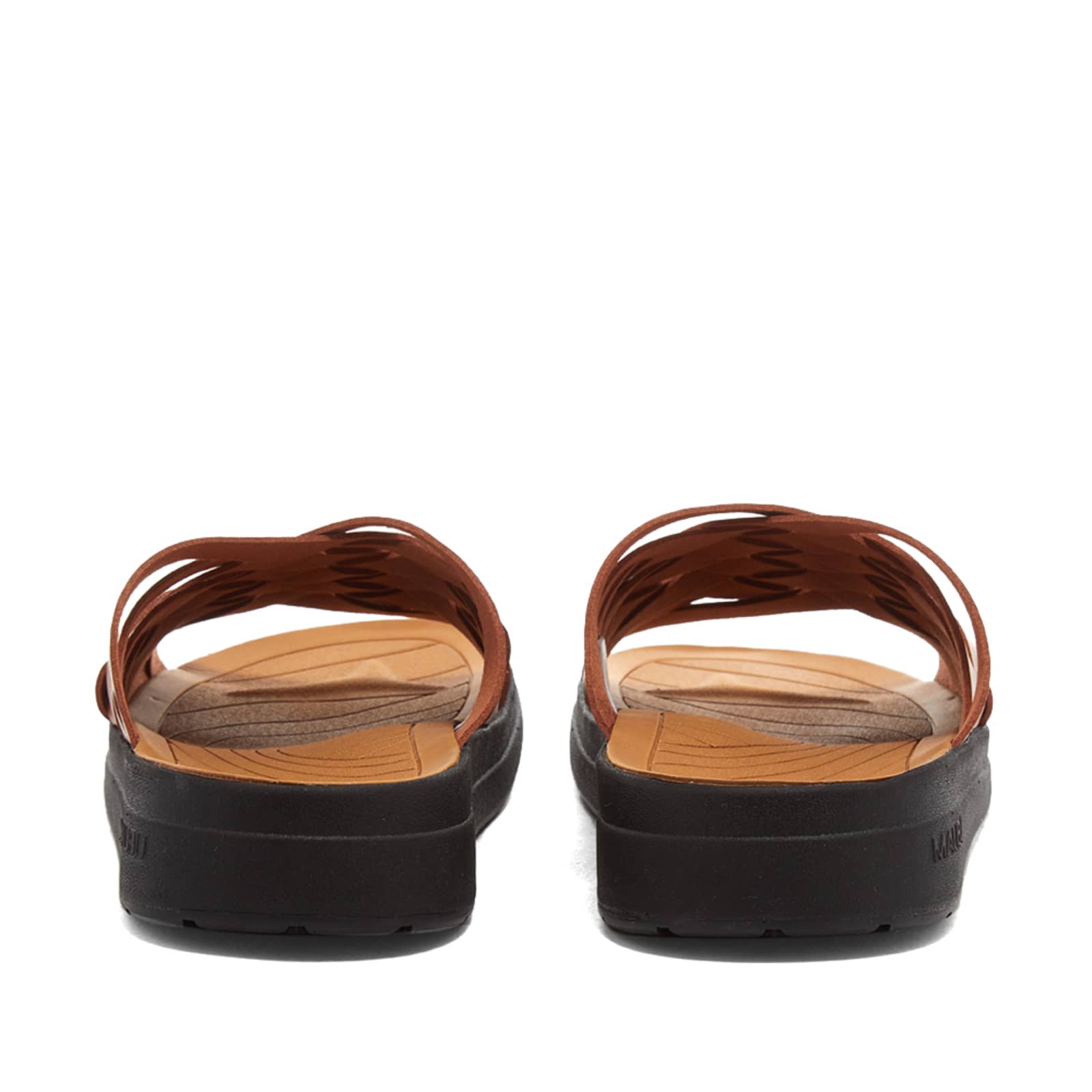 Malibu Zuma Classic Vegan Leather Sandal Whiskey & Black | END. (ES)