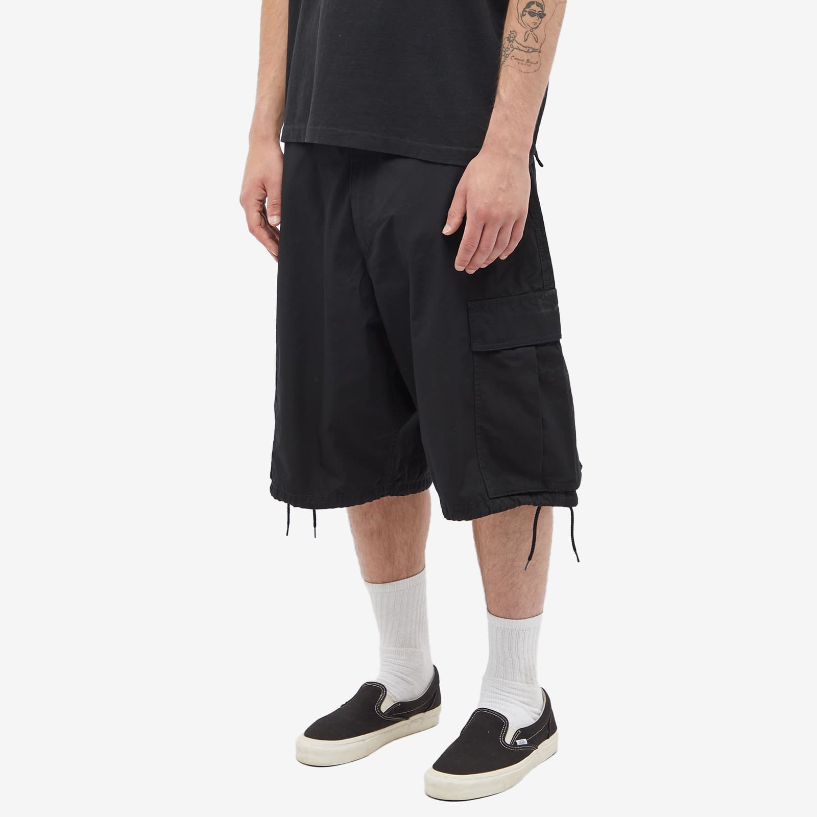 Neighborhood Wide Cargo Shorts Black | END. (HK)