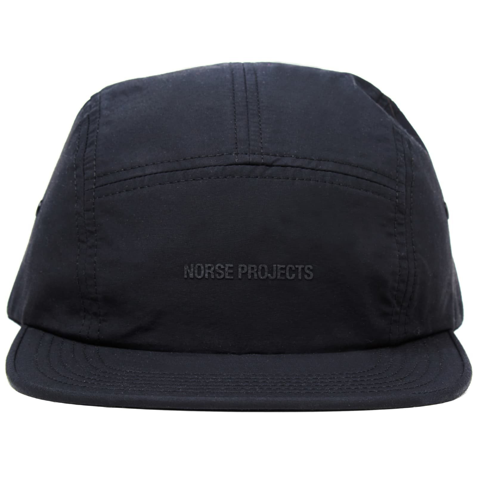 Norse Projects Light Nylon 5 Panel Cap Black | END. (GB)
