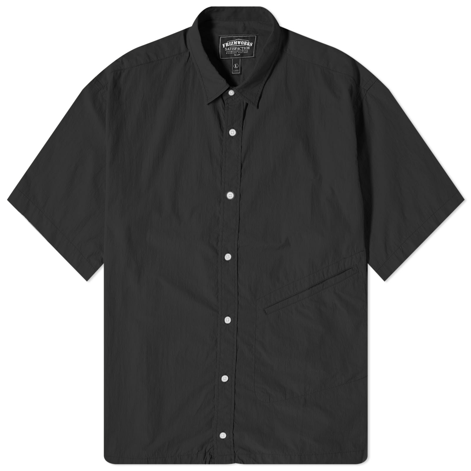 FrizmWORKS Nyco String Short Sleeve Shirt Black | END. (KR)