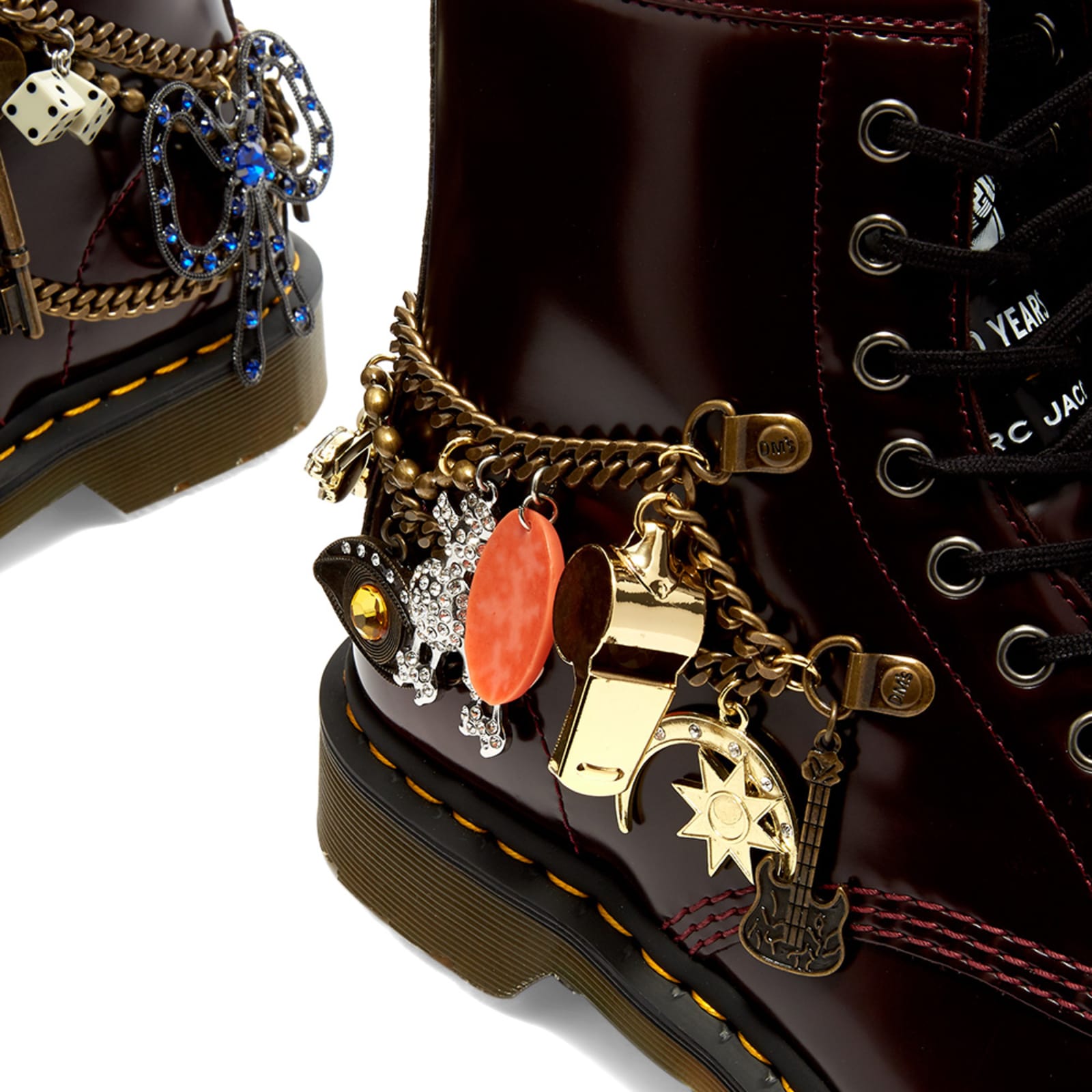 Dr. Martens x Marc Jacobs 1460 Remastered Boot Cherry Red | END.