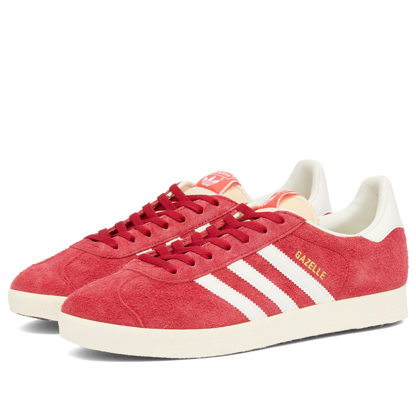 Adidas Gazelle Team Victory Red, Off White & Cream White | END. (GB)