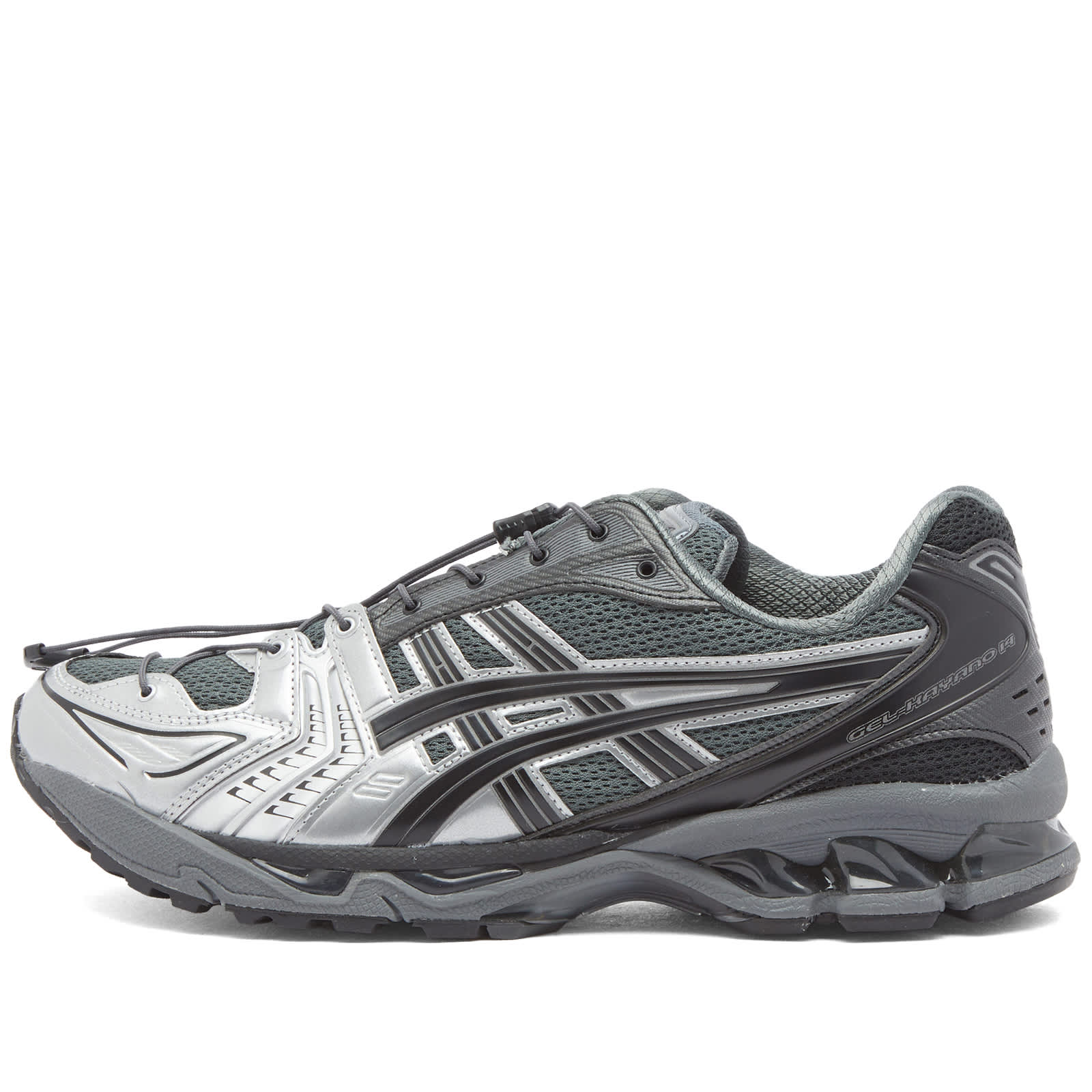 Asics x Unaffected Gel-Kayano 14 Dark Shadow & Pure Silver | END. (US)