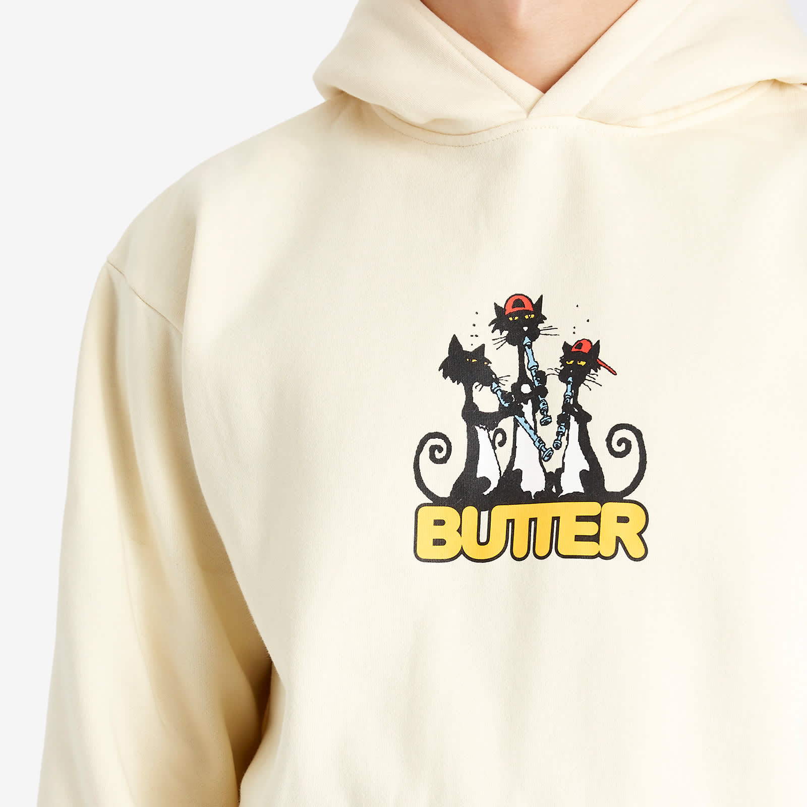 Butter Goods Cats Hoodie Cream | END. (KR)