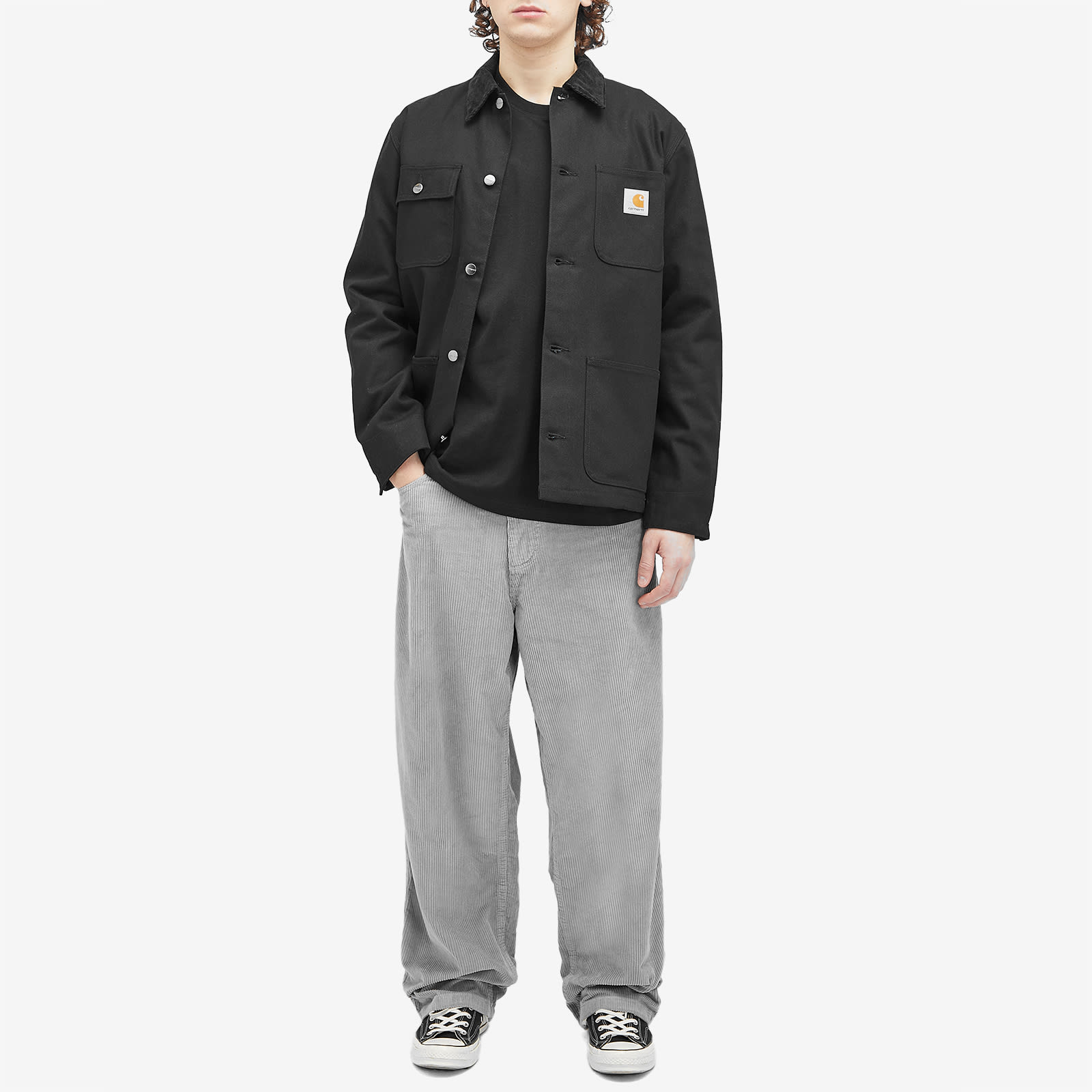 Polar Skate Co. Cord Big Boy Pants Silver | END. (CA)