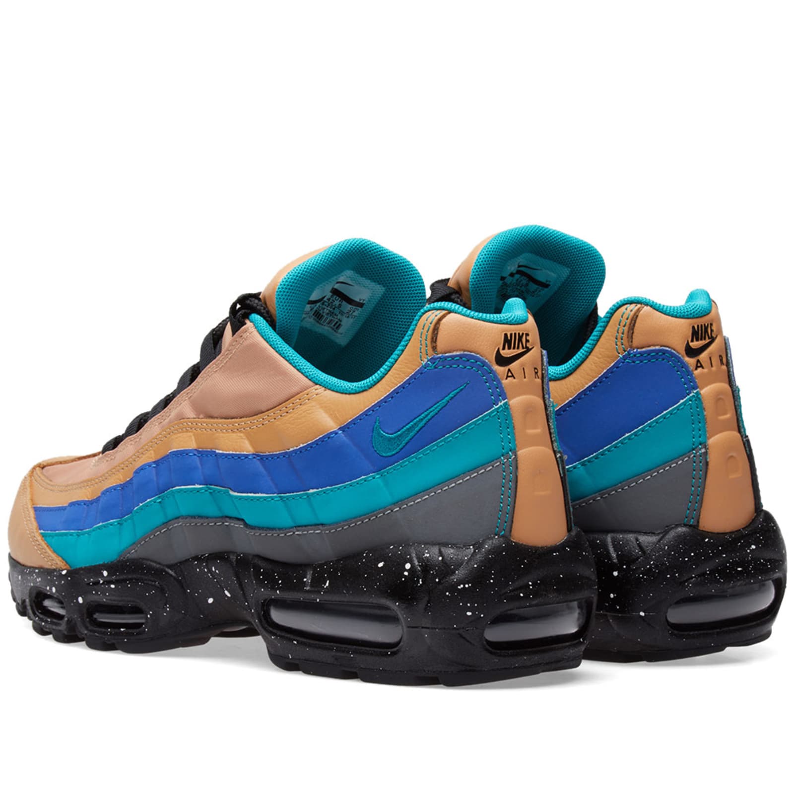 Nike Air Max 95 Premium Praline, Turbo Green & Grey | END. (US)