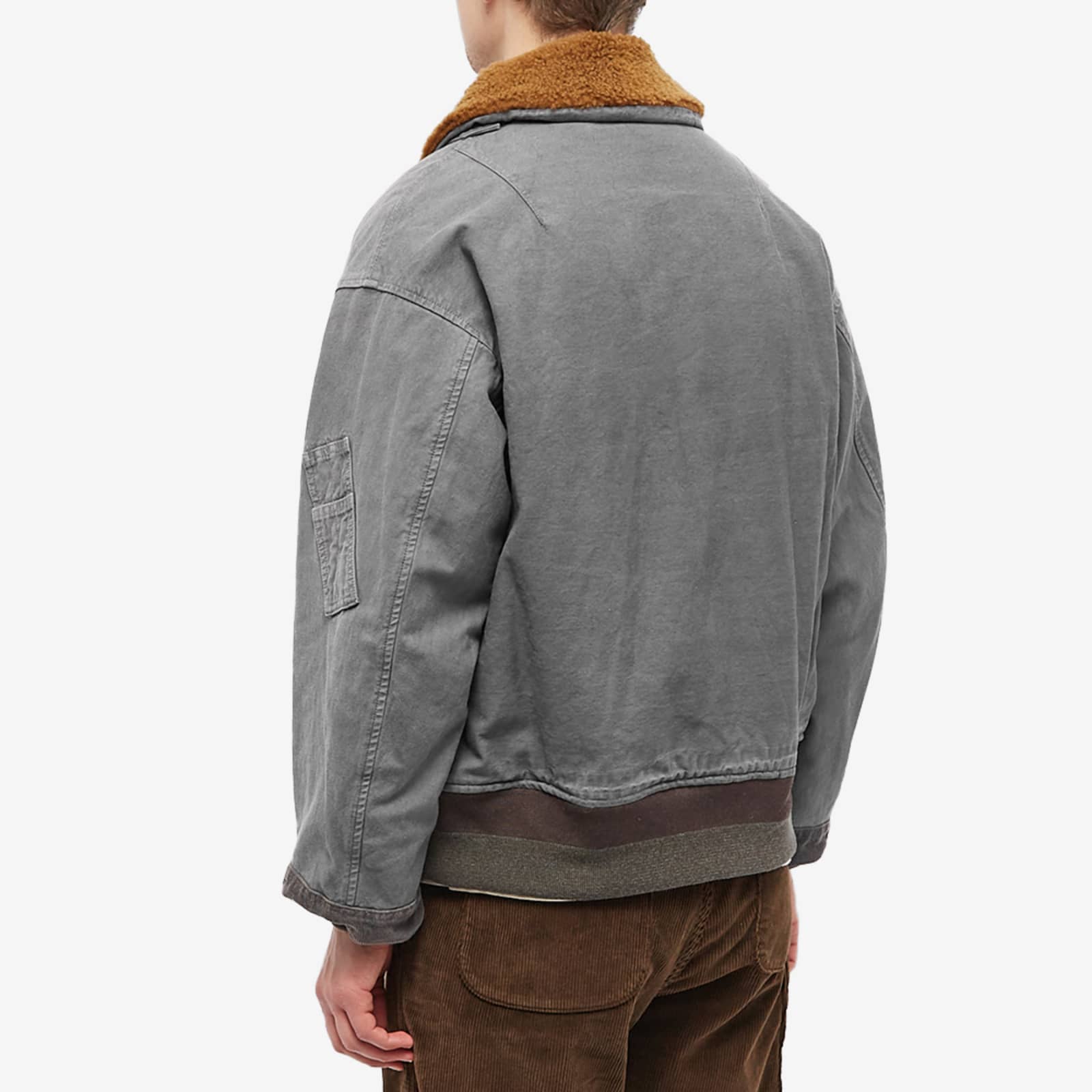 Visvim Monroe Flight Jacket Grey | END. (US)