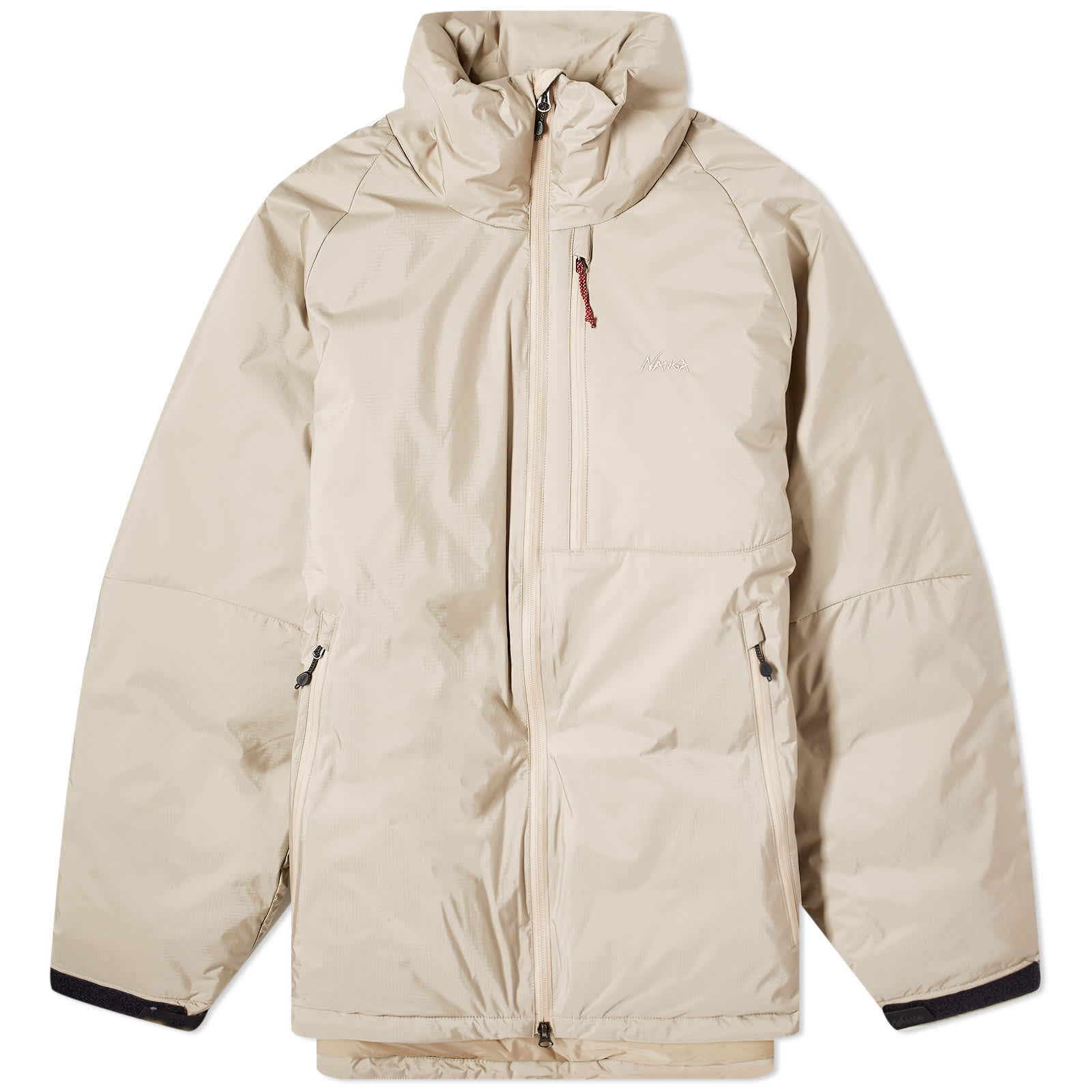 NANGA Aurora Stand Collar Down Jacket Beige | END.