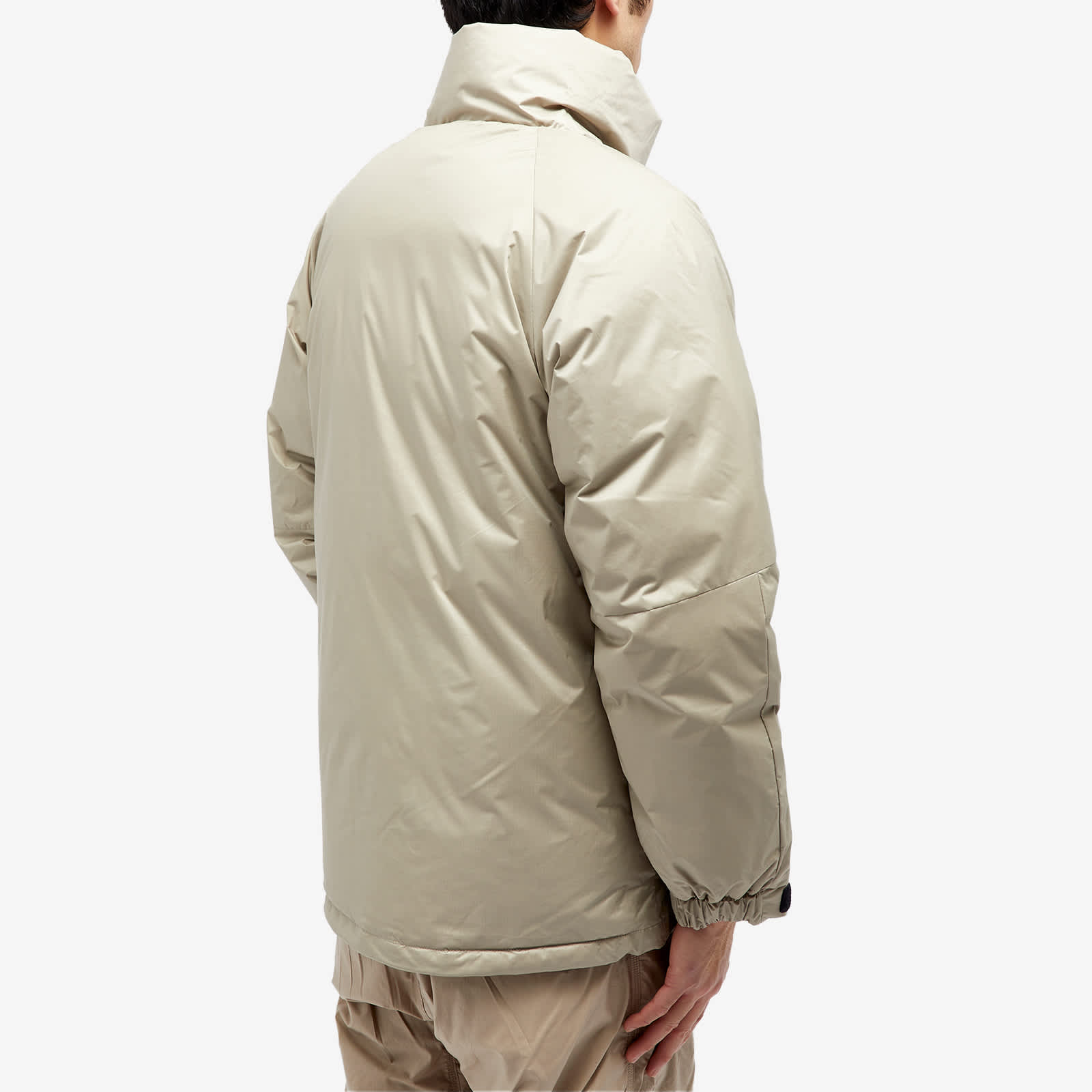 NANGA Aurora Stand Collar Down Jacket Beige | END. (HK)