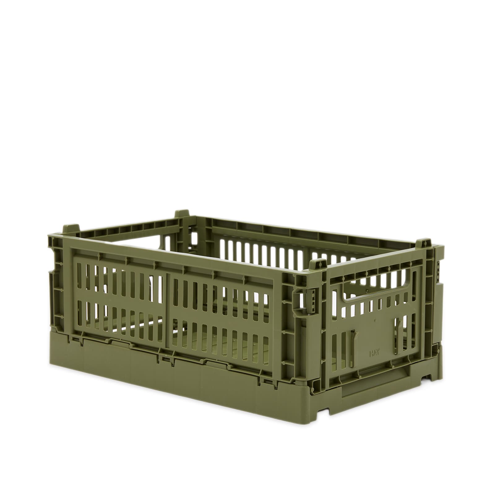 HAY Small Recycled Colour Crate Olive | END.