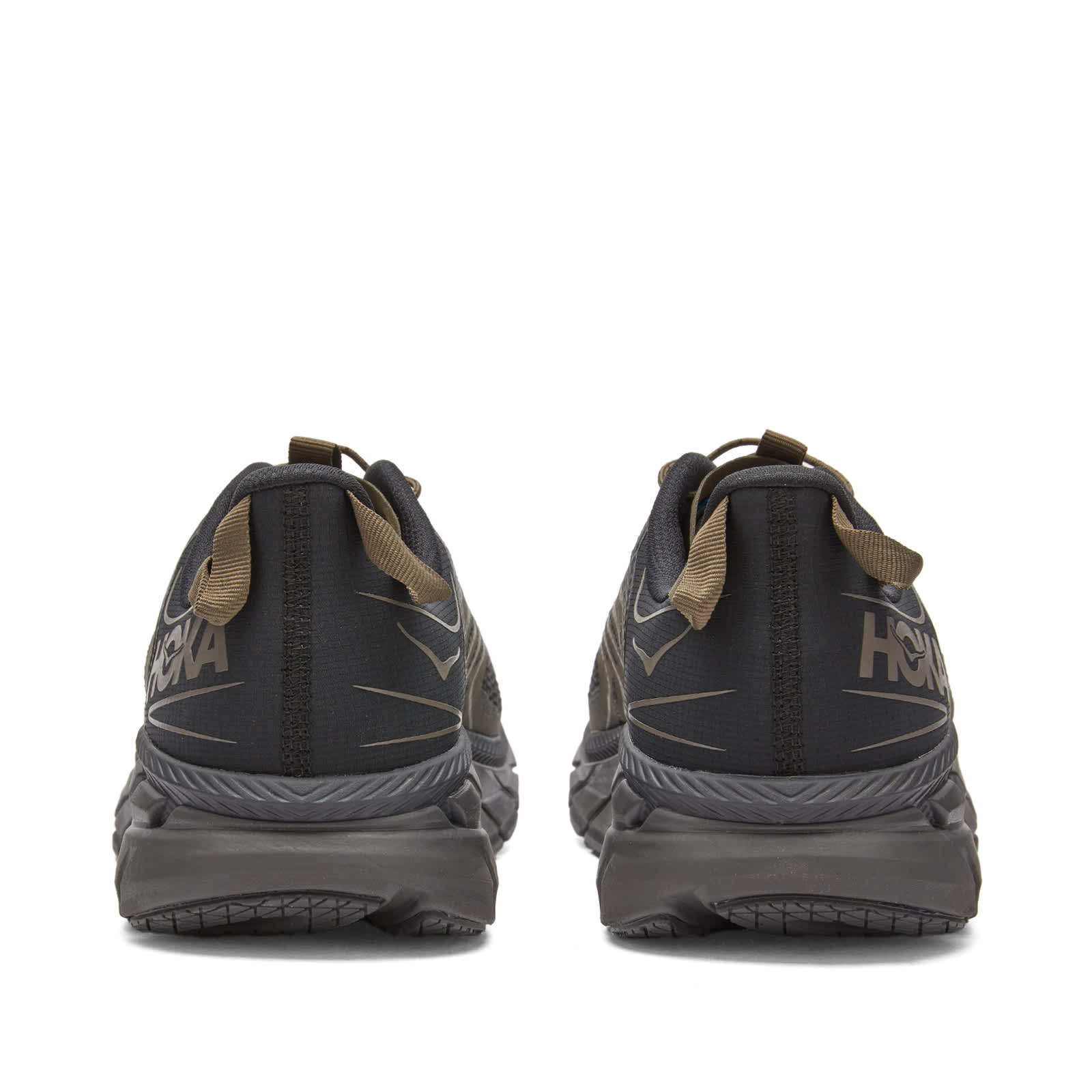 HOKA ONE ONE x Satisfy Clifton LS Sneakers Forged Iron & Black | END. (GB)