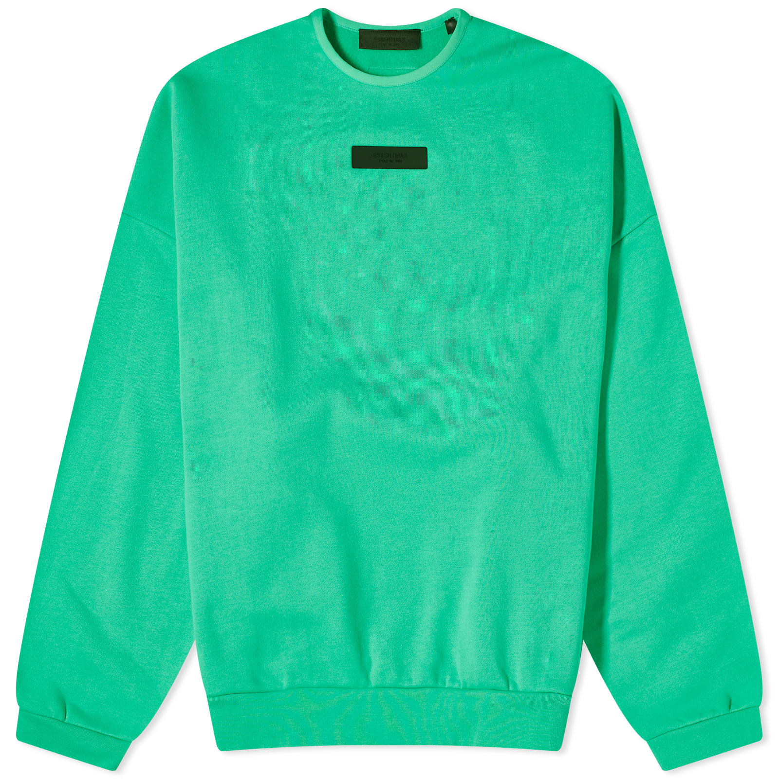 Fear of God ESSENTIALS Spring Tab Detail Sweatshirt Mint Leaf | END. (US)