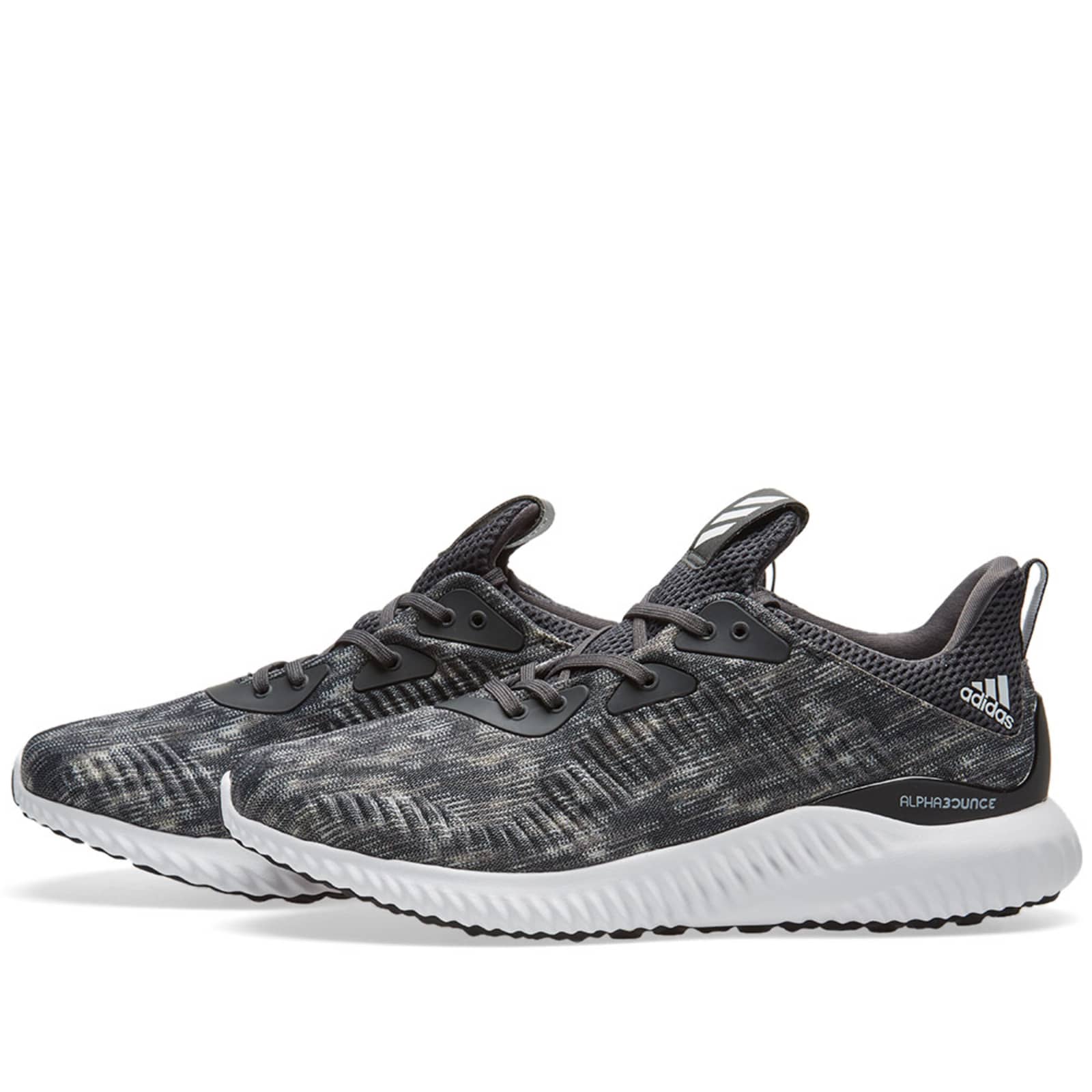 Adidas Alphabounce SD Black, White & Carbon | END. (US)