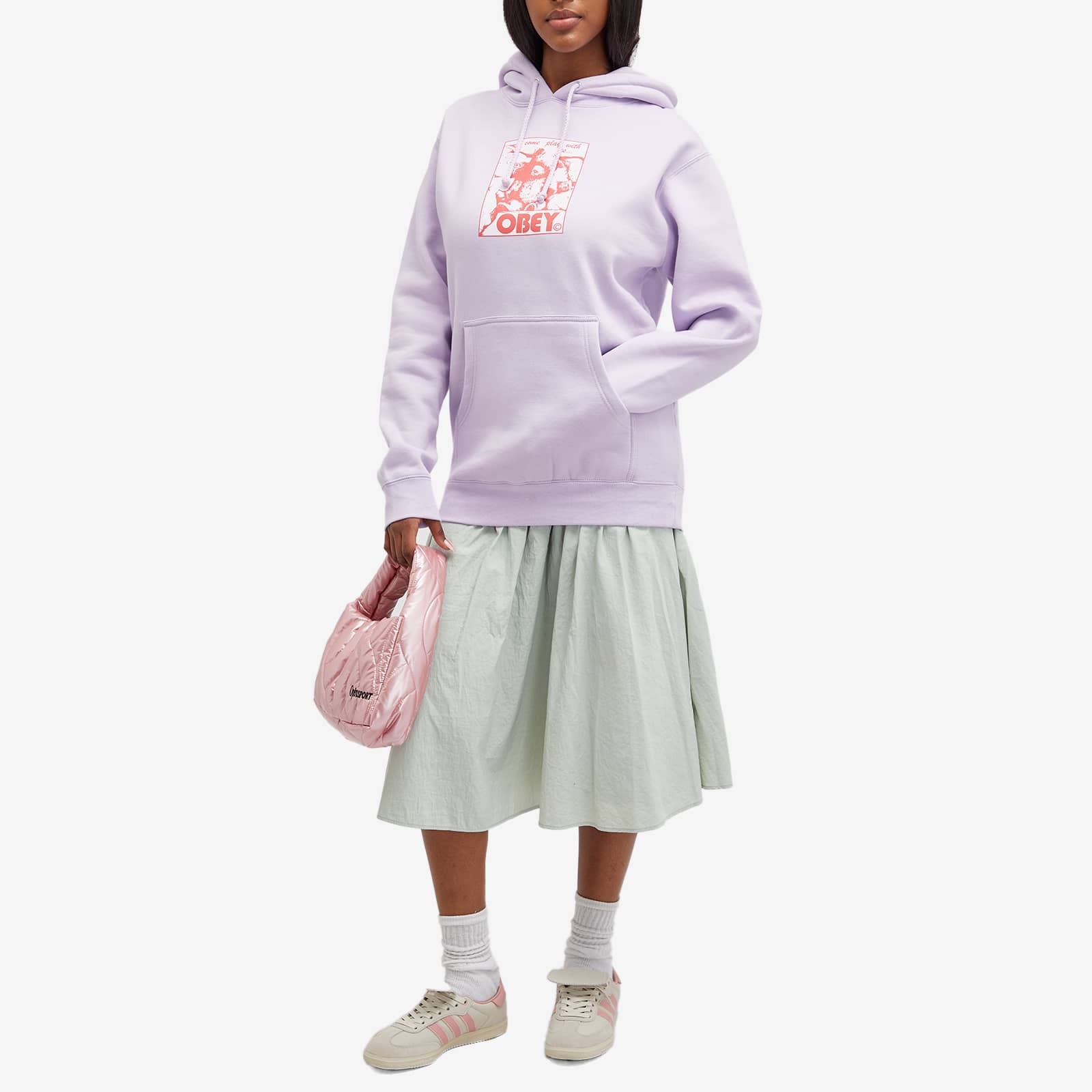 Obey Come Play With Us Hoodie Lavender | END. (KR)